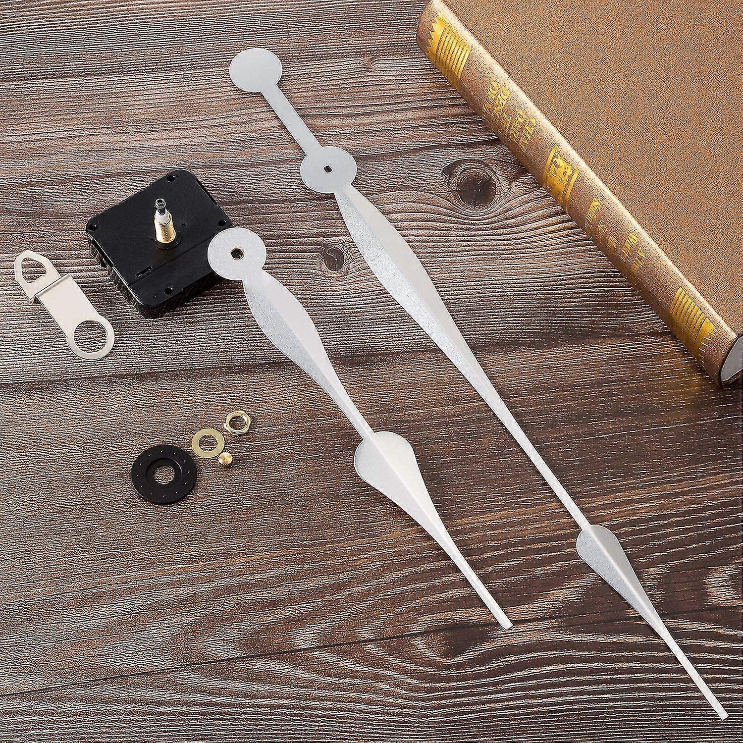 High Torque Long Shaft Clock Movement Mechanism With 12 Inch Long Spade ...