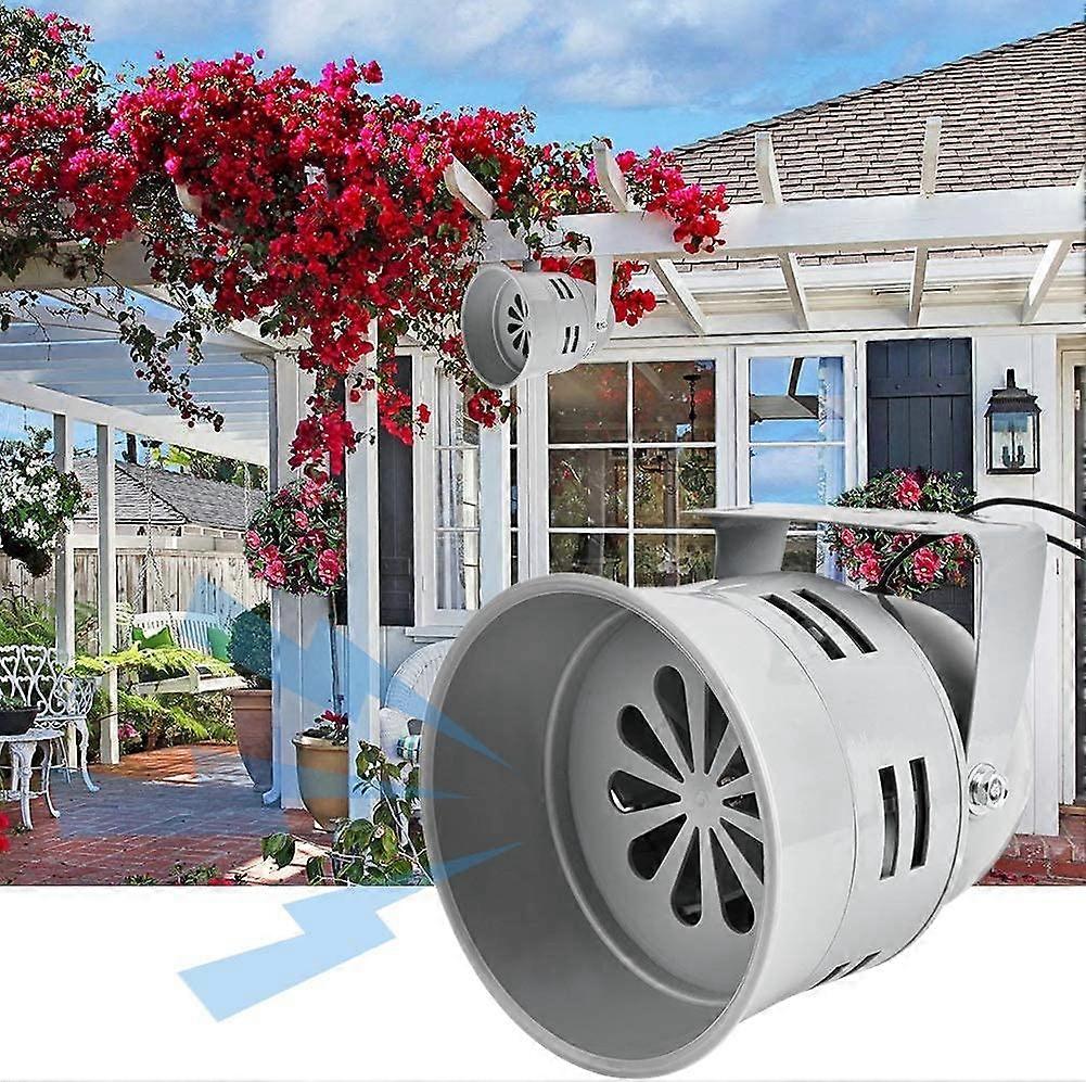 Electric Motor Alarm, Heavy Duty Motorized Air Raid Siren Security ...