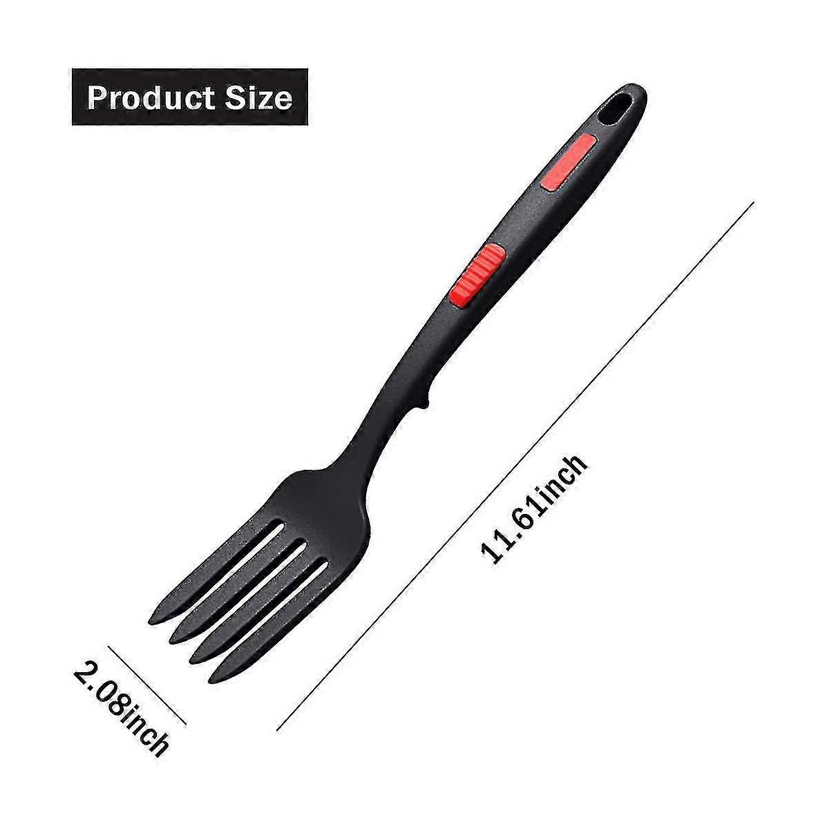 Silicone Flexible fork, Heat-Resistant Cooking fork Tools Dishwasher ...