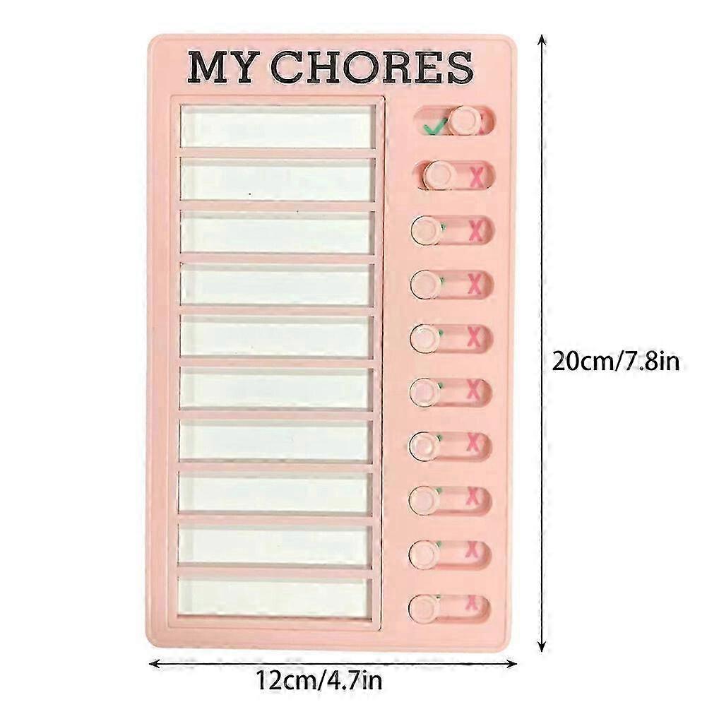 4 Pieces Chore Chart for Kids to do List Chores Checklist Task Board ...