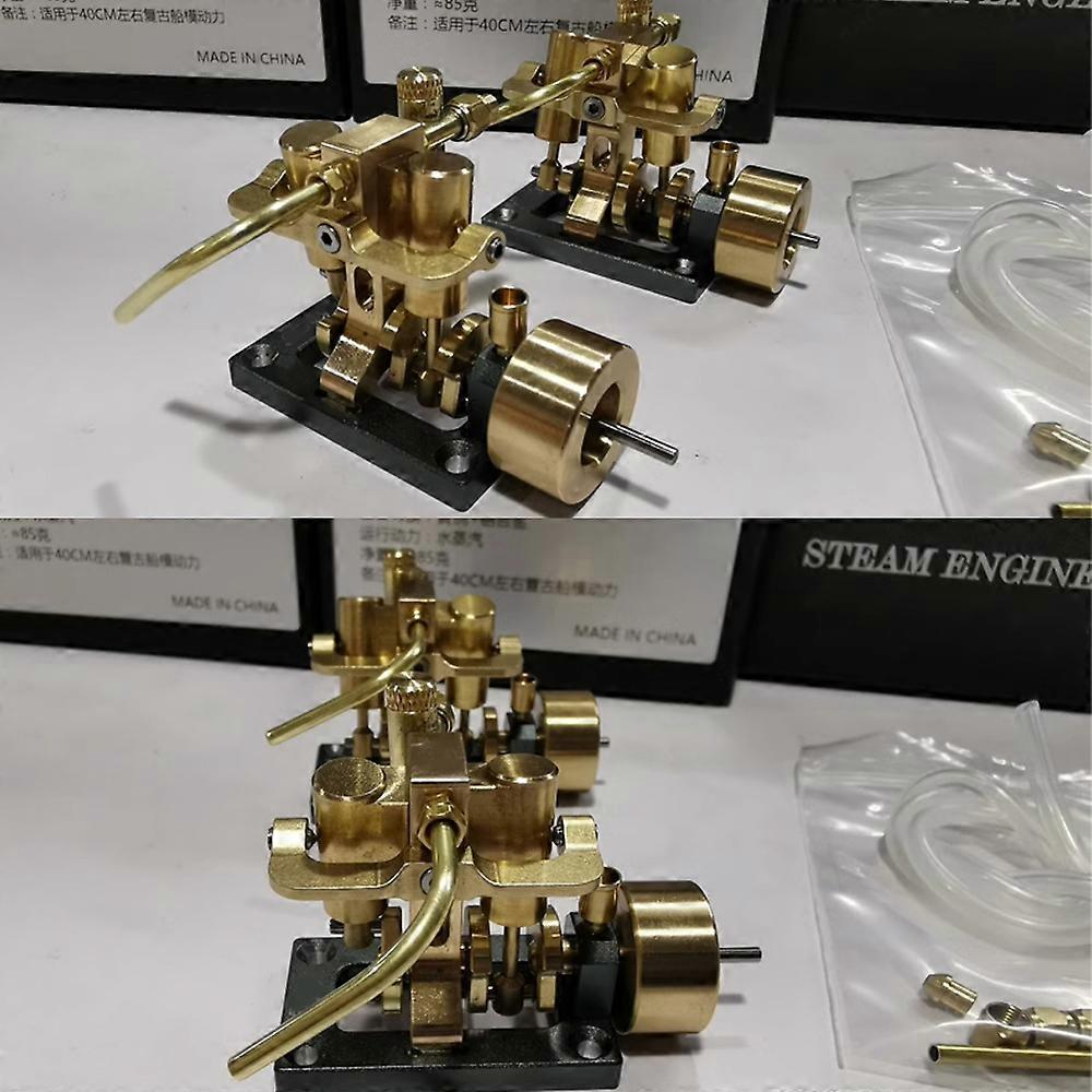 Steam Engine Model Cylinder Mini Inline For 40cm Boat Two Cylinder ...