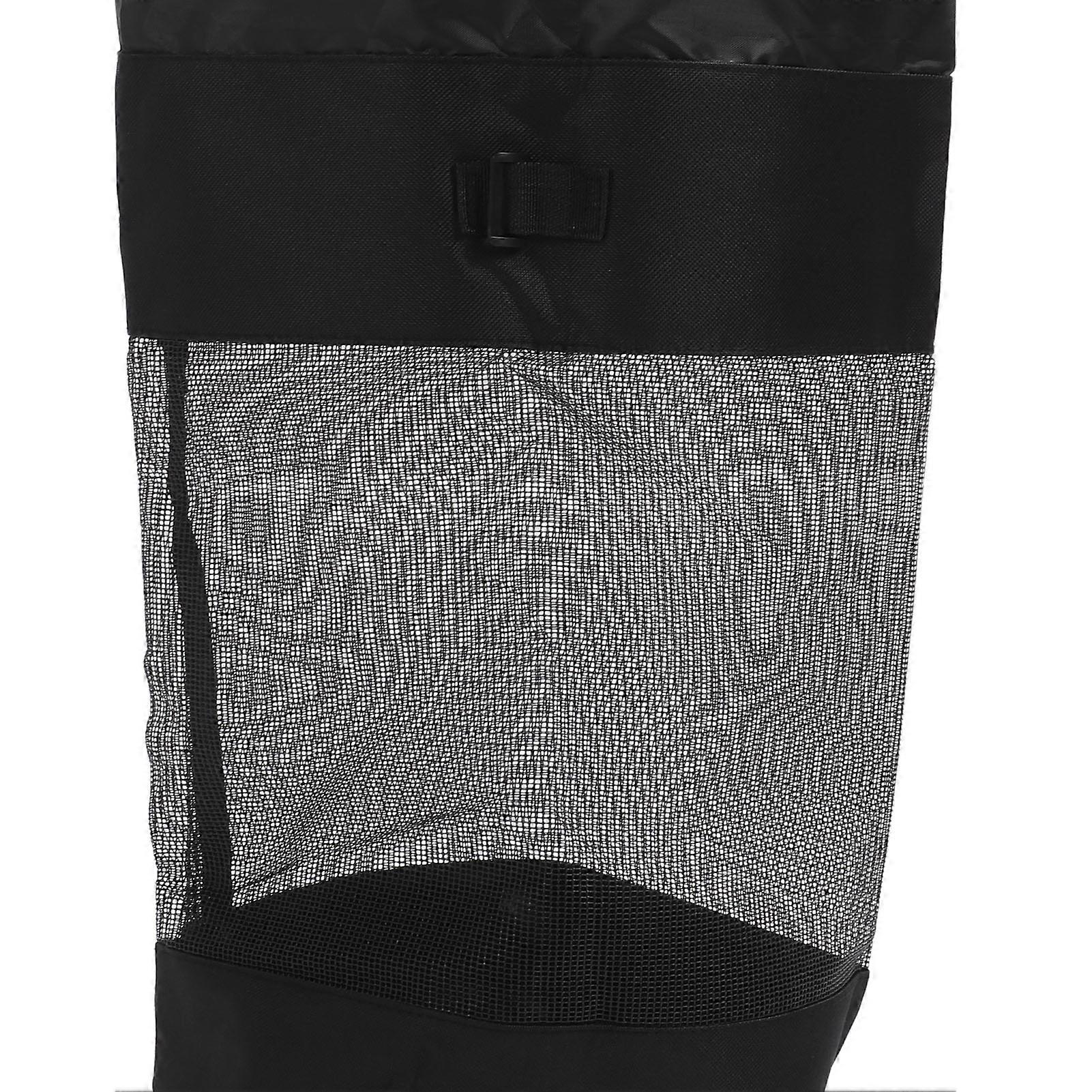 Boat Trash Can Large Capacity Easy to Use Hoop Mesh Boat Trash Bag Boat ...