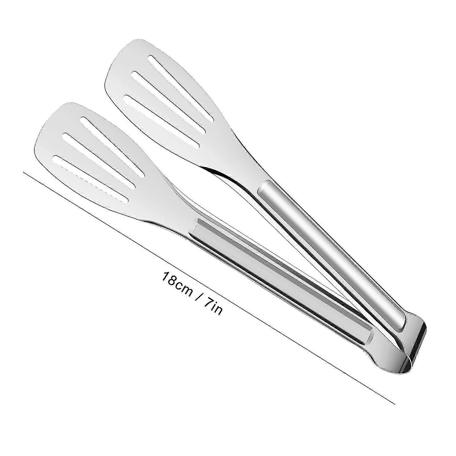 8 Pack Serving Tongs Buffet, 7 Inch Salad Tongs Kitchen Tongs ...