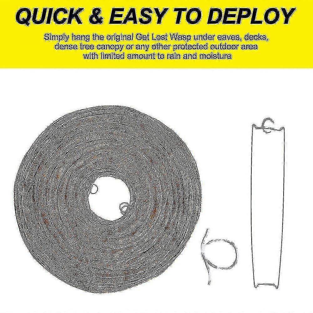 4-pack Wasp Nest Decoy Wasp Deterrent For Wasps Hornets | Fruugo DK