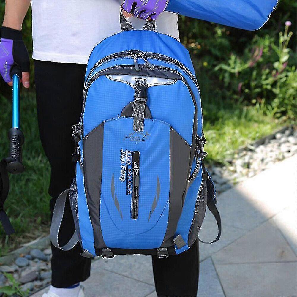 Large Waterproof Backpack 40l Bag Camping Hiking Walking Outdoor Travel ...