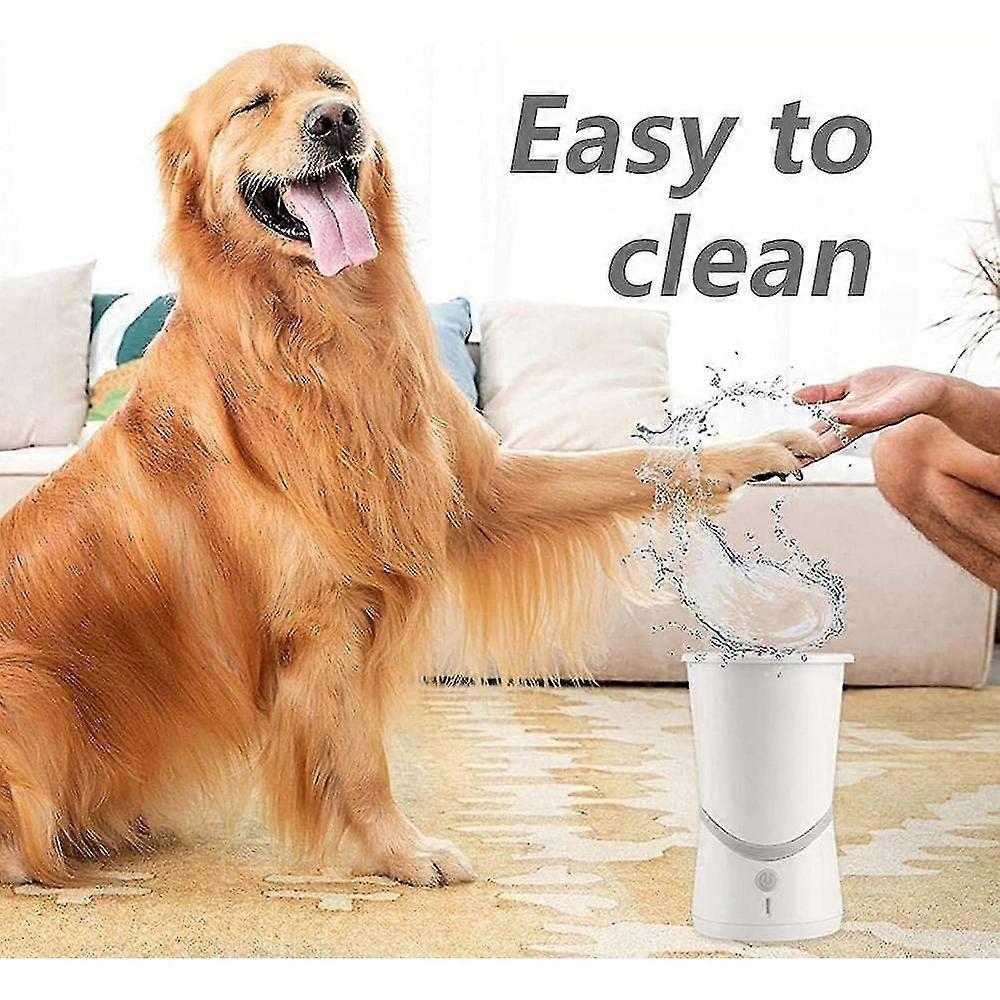 Automatic Dog Paw Washer Electric Paw Cleaner, One Click Quick Wash ...