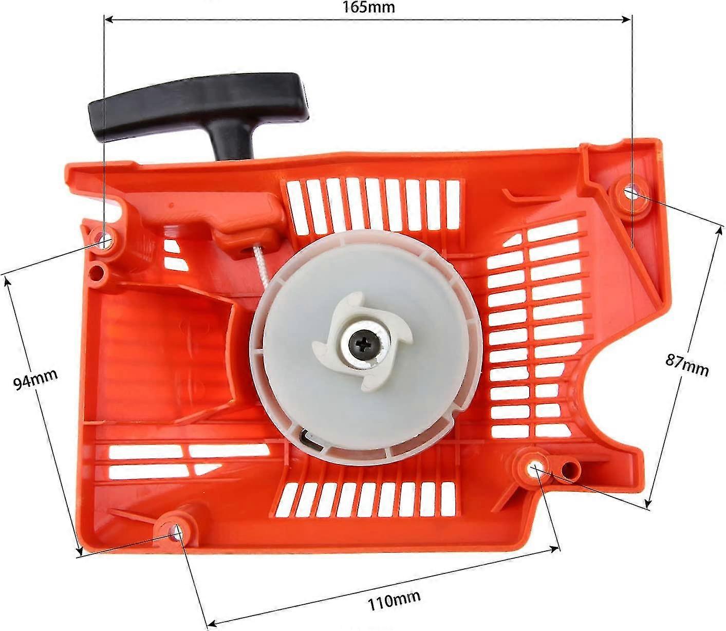 45cc 52cc 58cc Single Recoil Starter For Chinese Chainsaw 4500 5200 5800 Red-MXBC | Fruugo UK