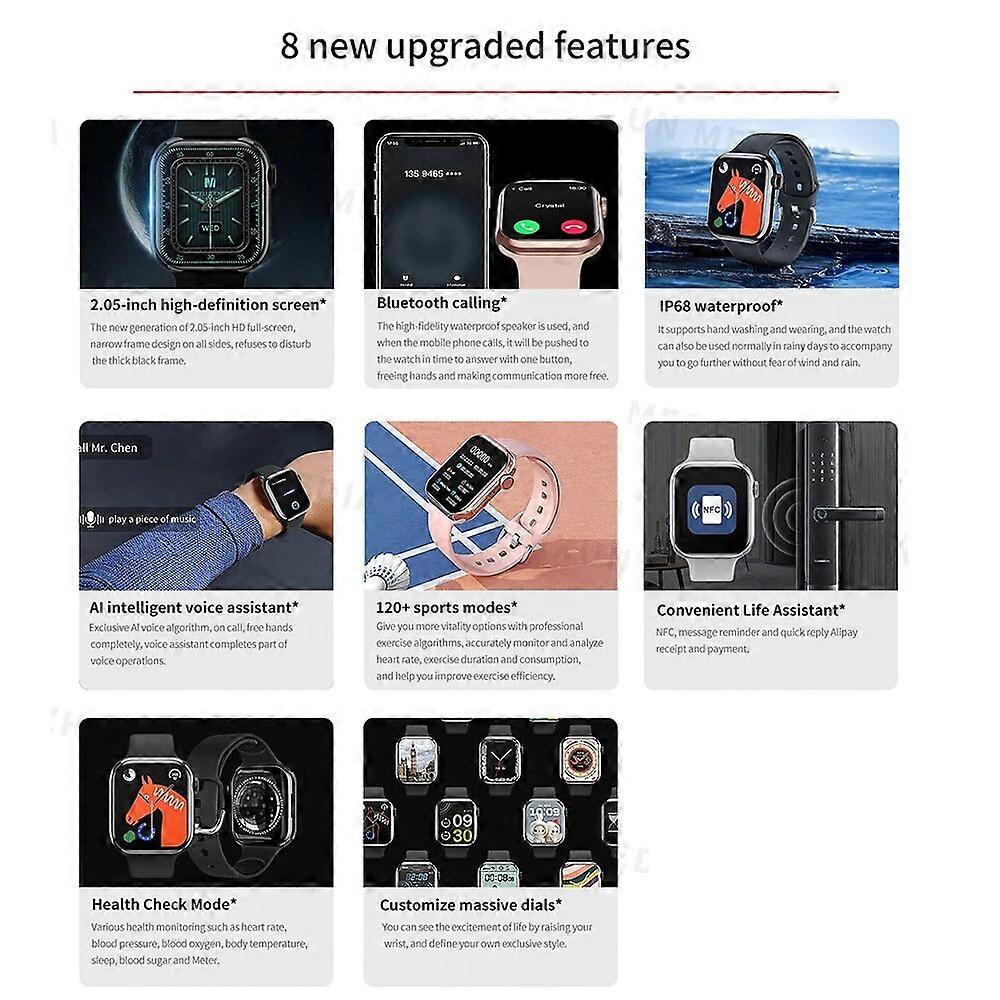 New Smart Watch Men Women for apple Series Watch 9 Always on Display ...