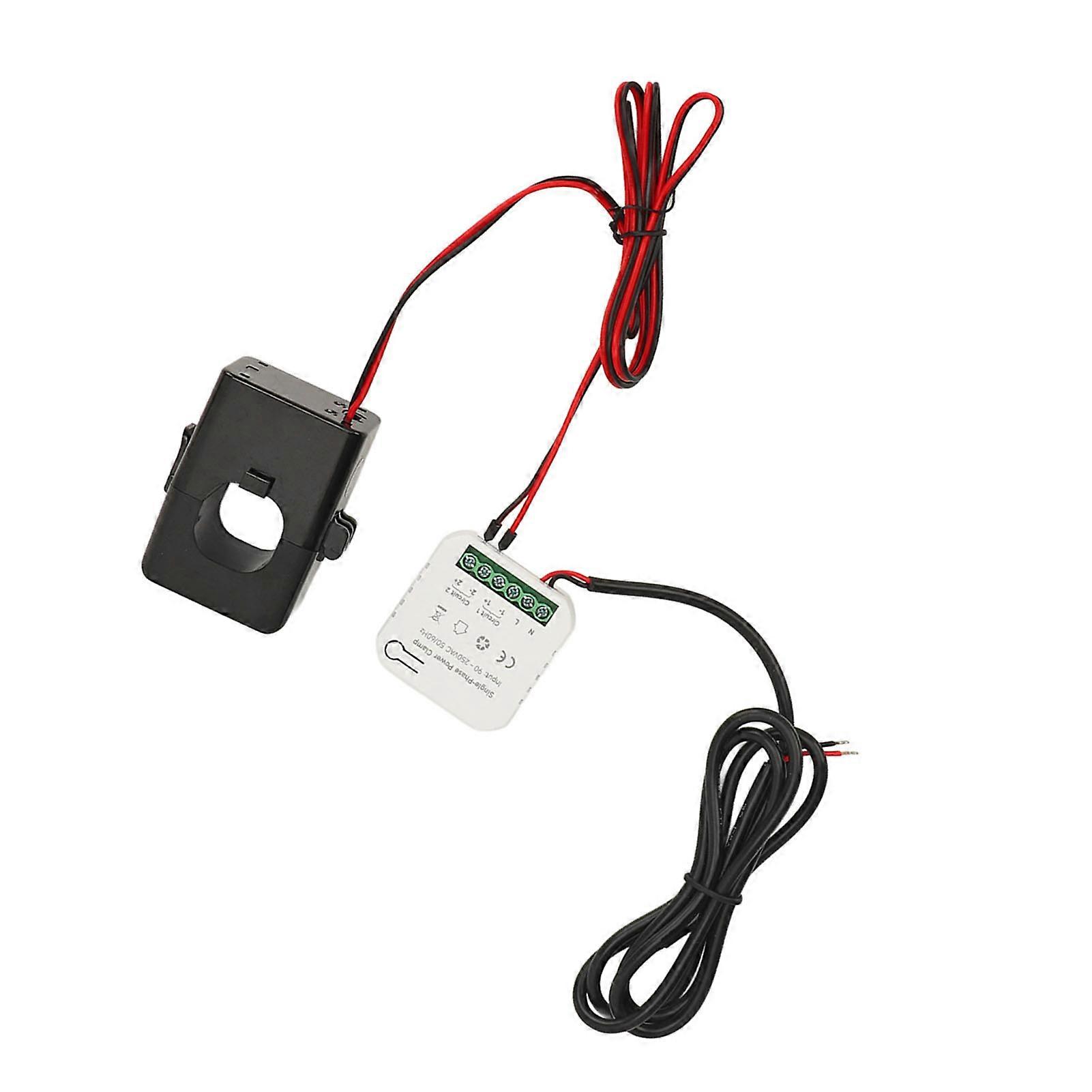 Smart Energy Monitor with 300A CT Clamp Sensor Accurate Real Time Data ...