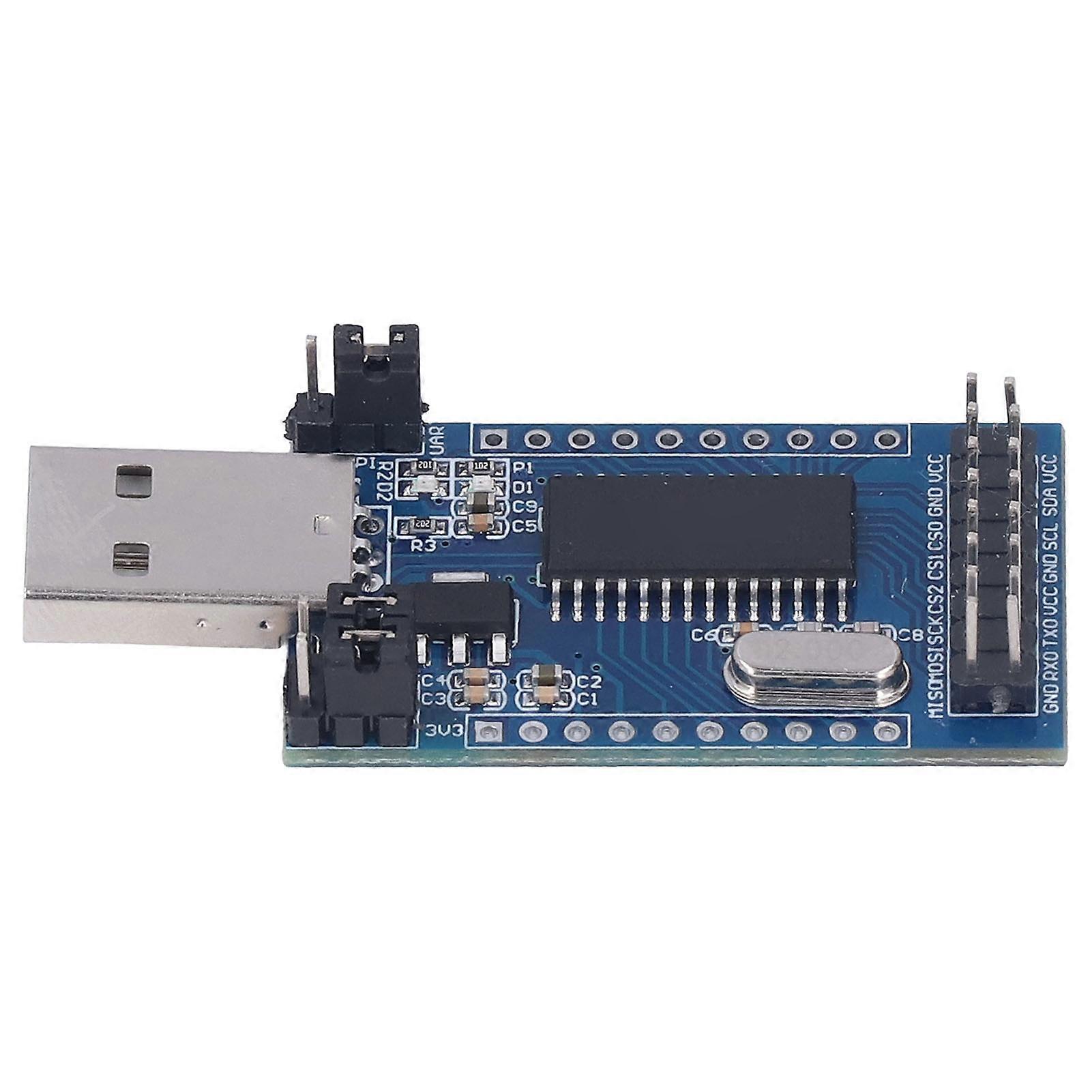 USB Port Converter Module Serial Parallel to UART IIC SPI TTL ISP EPP MEM Components CH341A ...