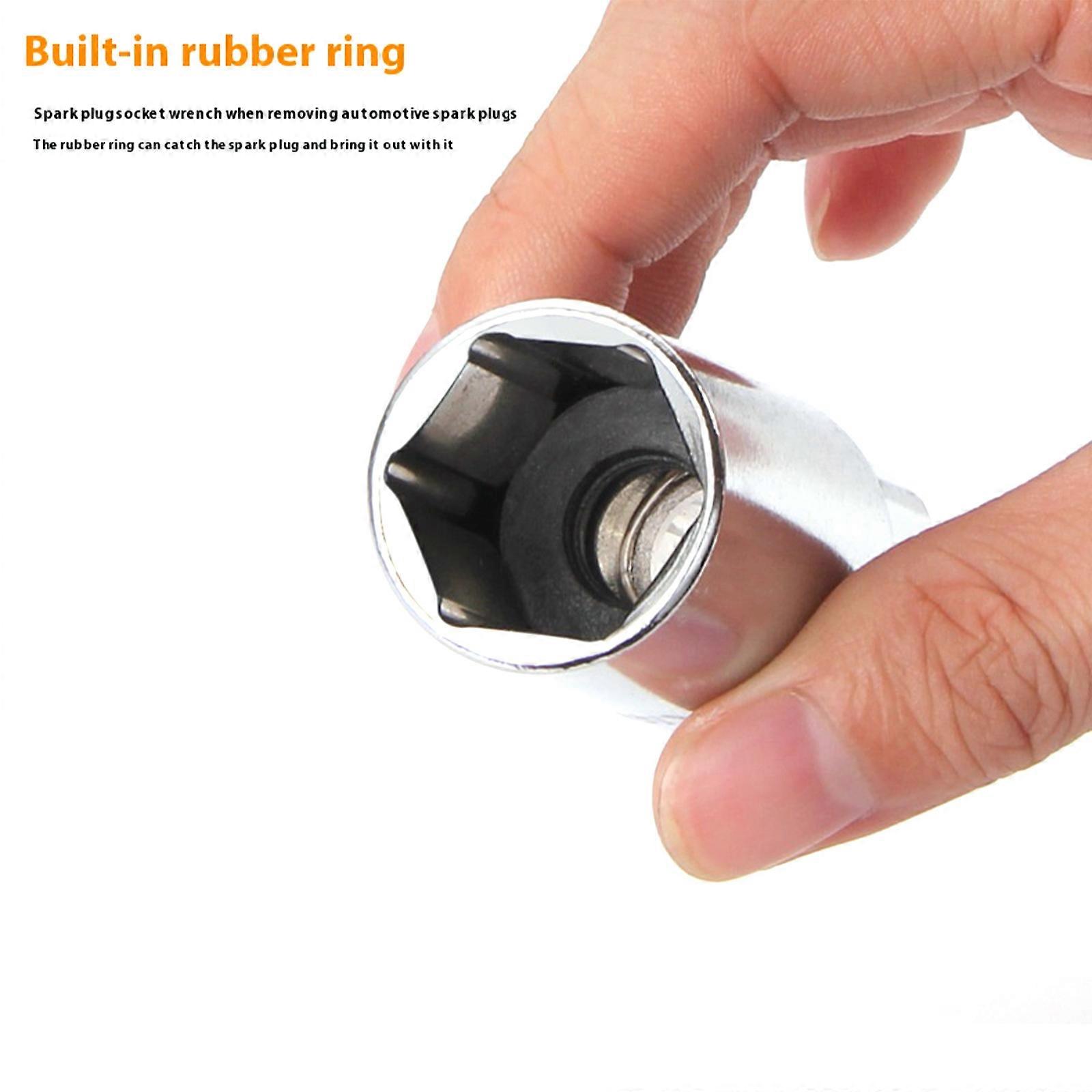 Double Size Spark Plugs Wrench 16mm 21mm Universal Joint Design Premium ...