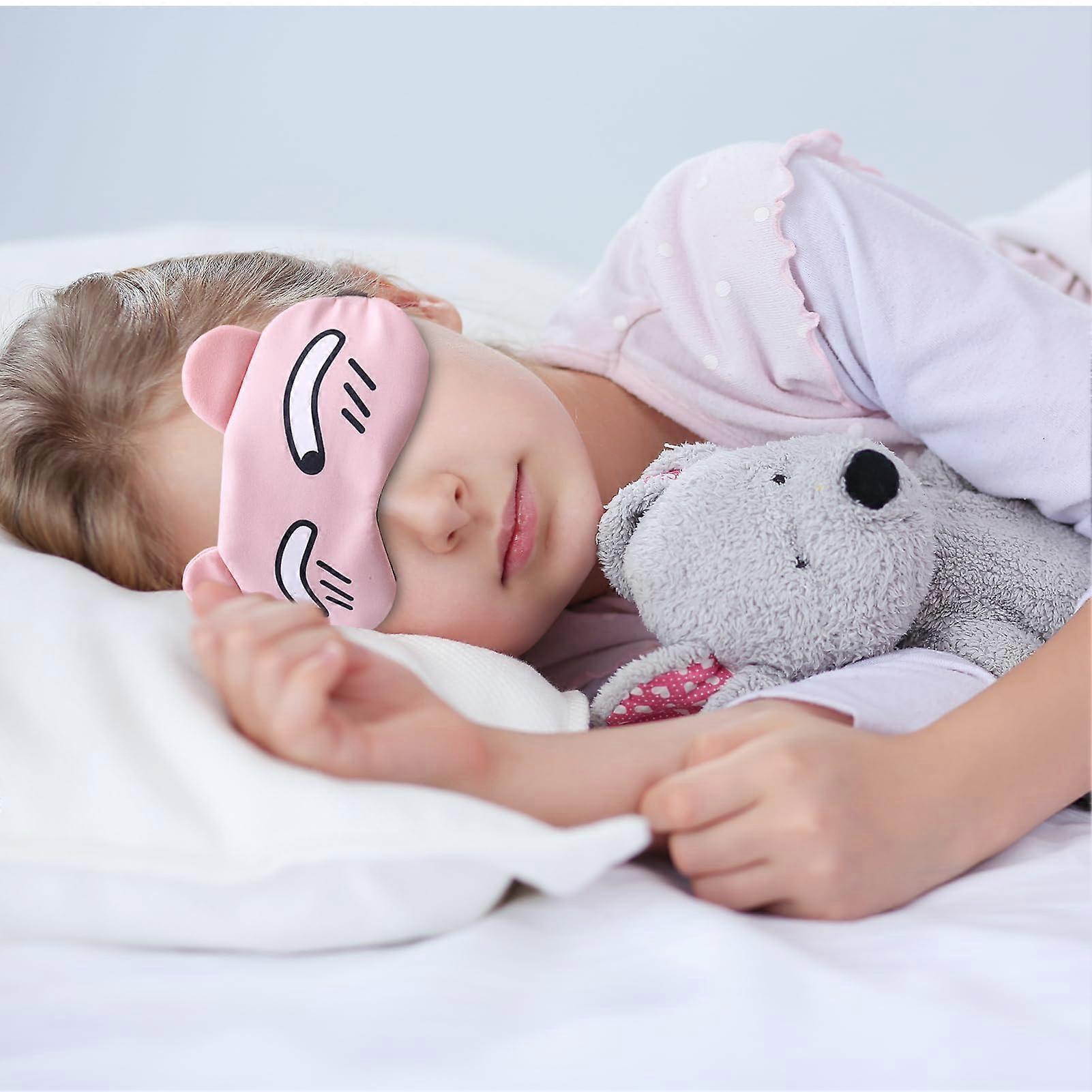 ZENGO 6 Pack Eye Masks for Sleeping, Cute Kids Sleep Eye Masks Sleep ...