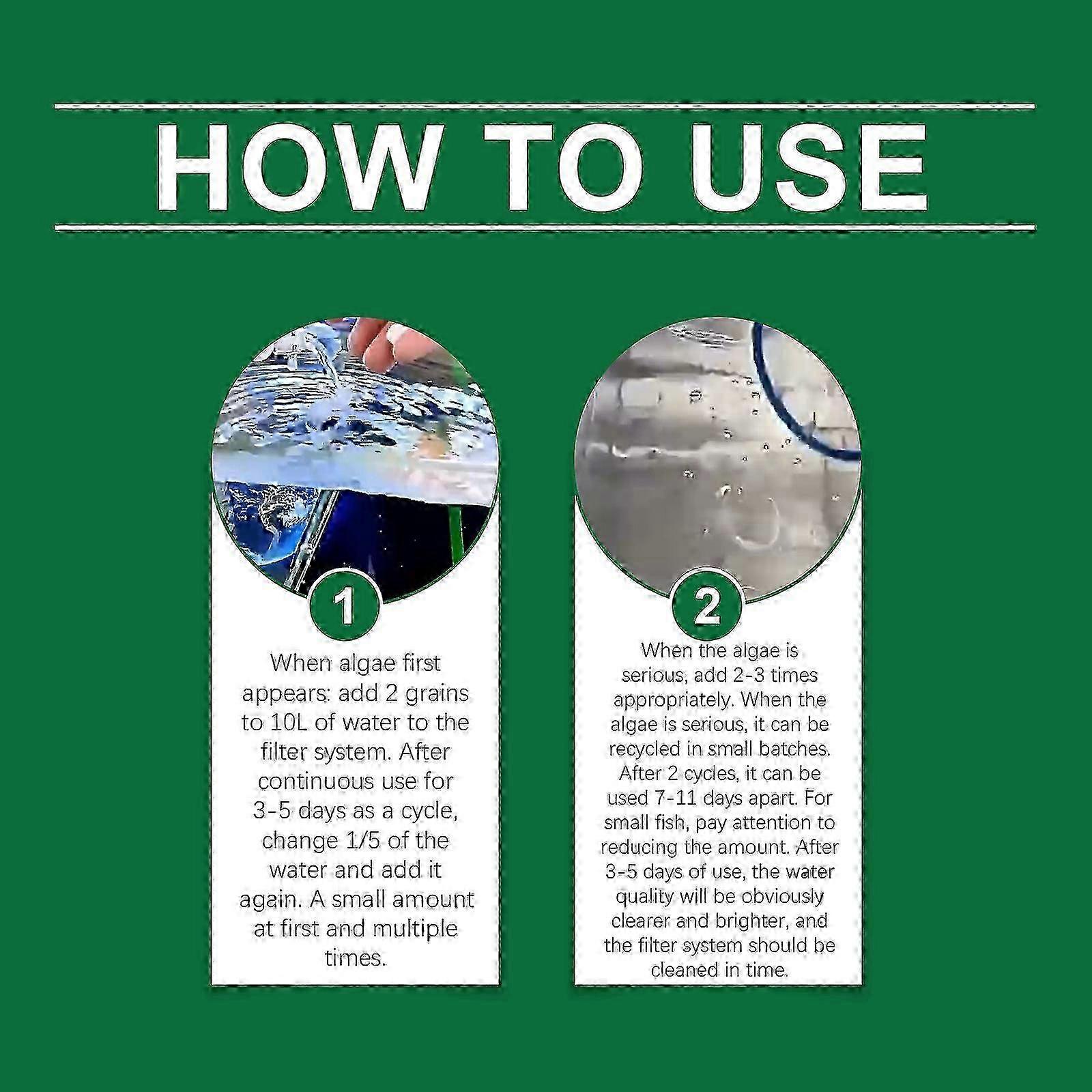 1-5x Water Purification Tablets Eco-Friendly Aquarium Water Purifier ...