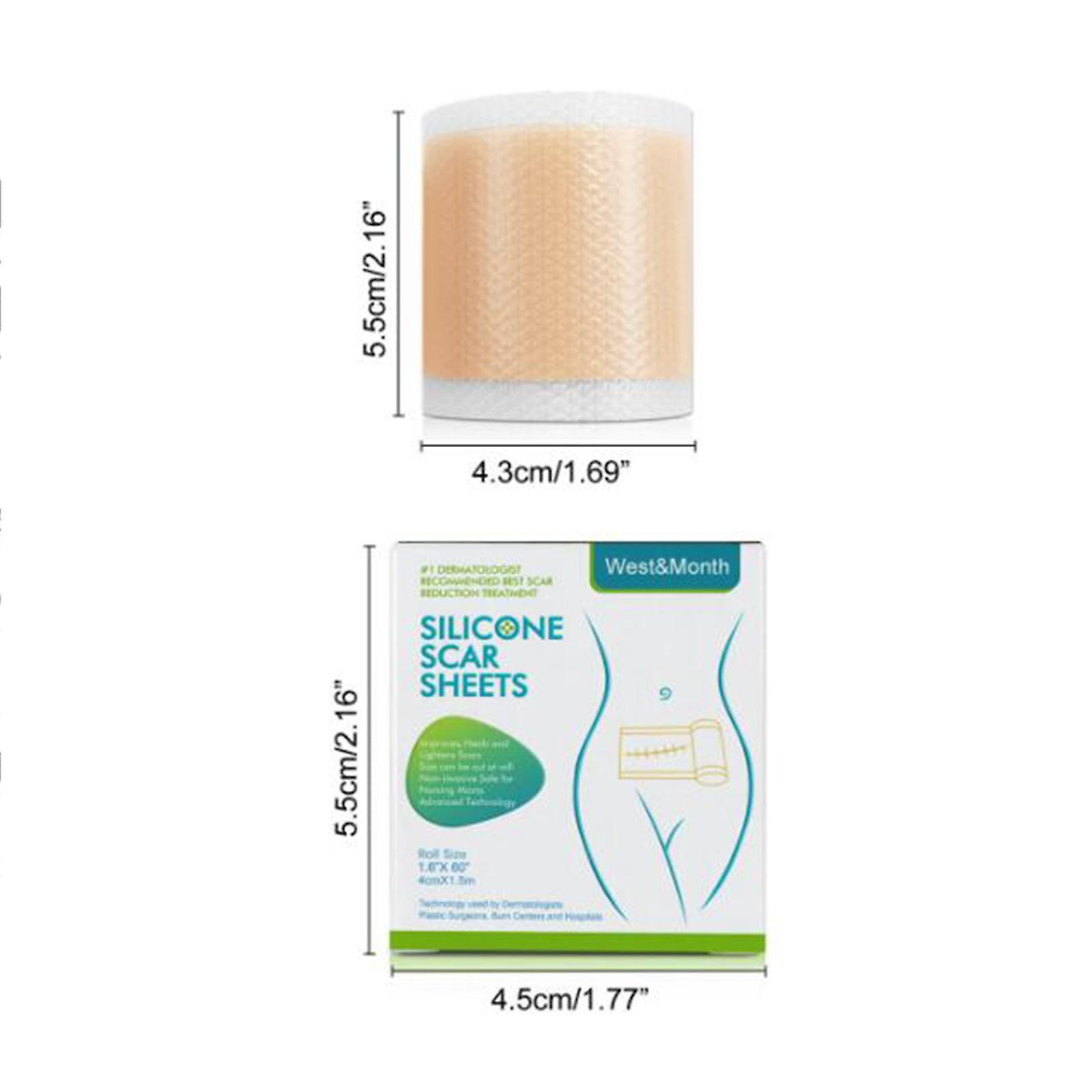 Self-Adhesive Scar Patch for Acne Scars Trauma Laparotomy Scar Tummy 1 ...