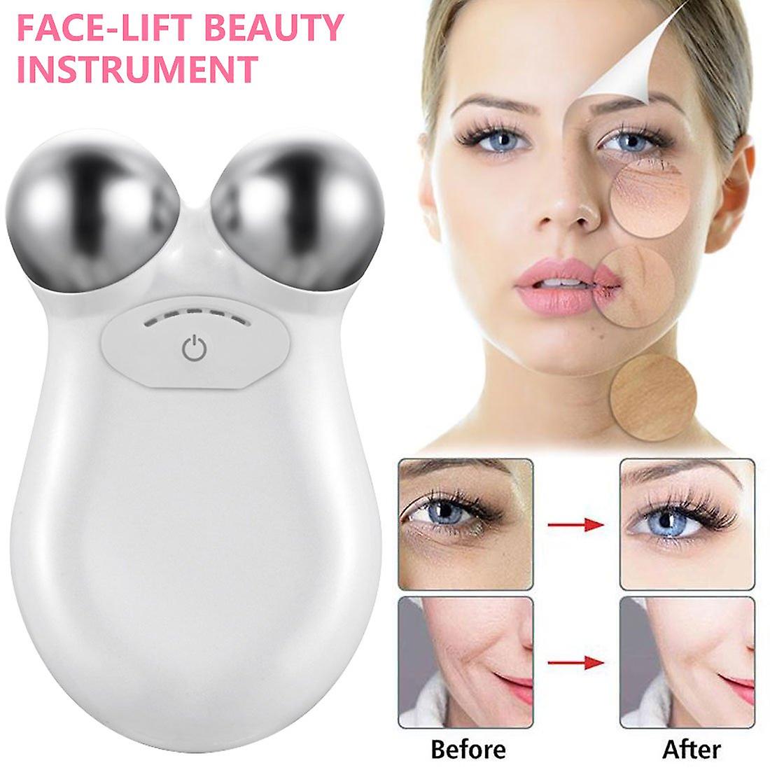 Microcurrent face lift machine ems face roller massager rides ...