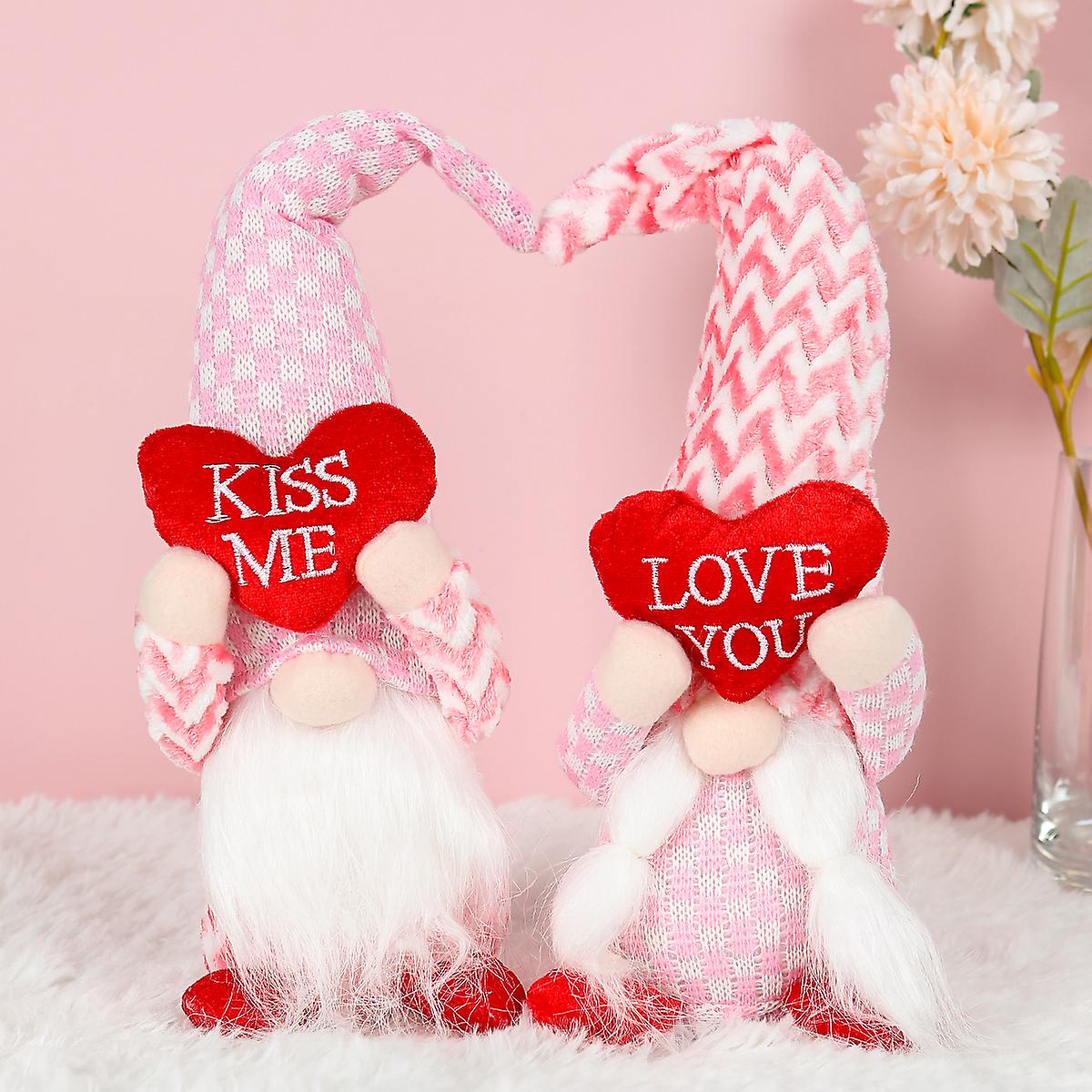 2023 Valentine's Day Gift Faceless Gnome Doll Nordic Valentines Day ...