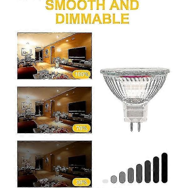 Mr16 Spot Light Bulb 12v 20w Bulb Gu5.3 Bulb Dimmable 2 Pin Halogen ...