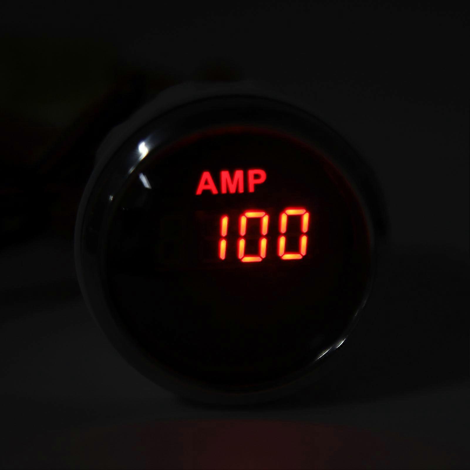 52MM Digital Ammeter DC9 to 32V 100A Sensitive Sensor Accurate Current ...