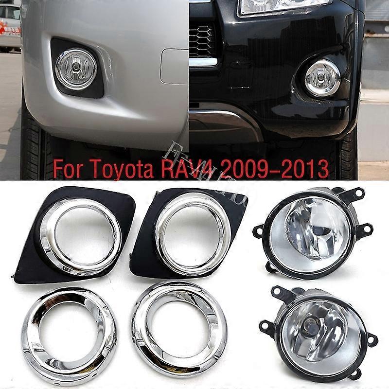 For Toyota RAV4 2009 2010 2011 2012 2013 Front Bumper Fog Light Daytime ...