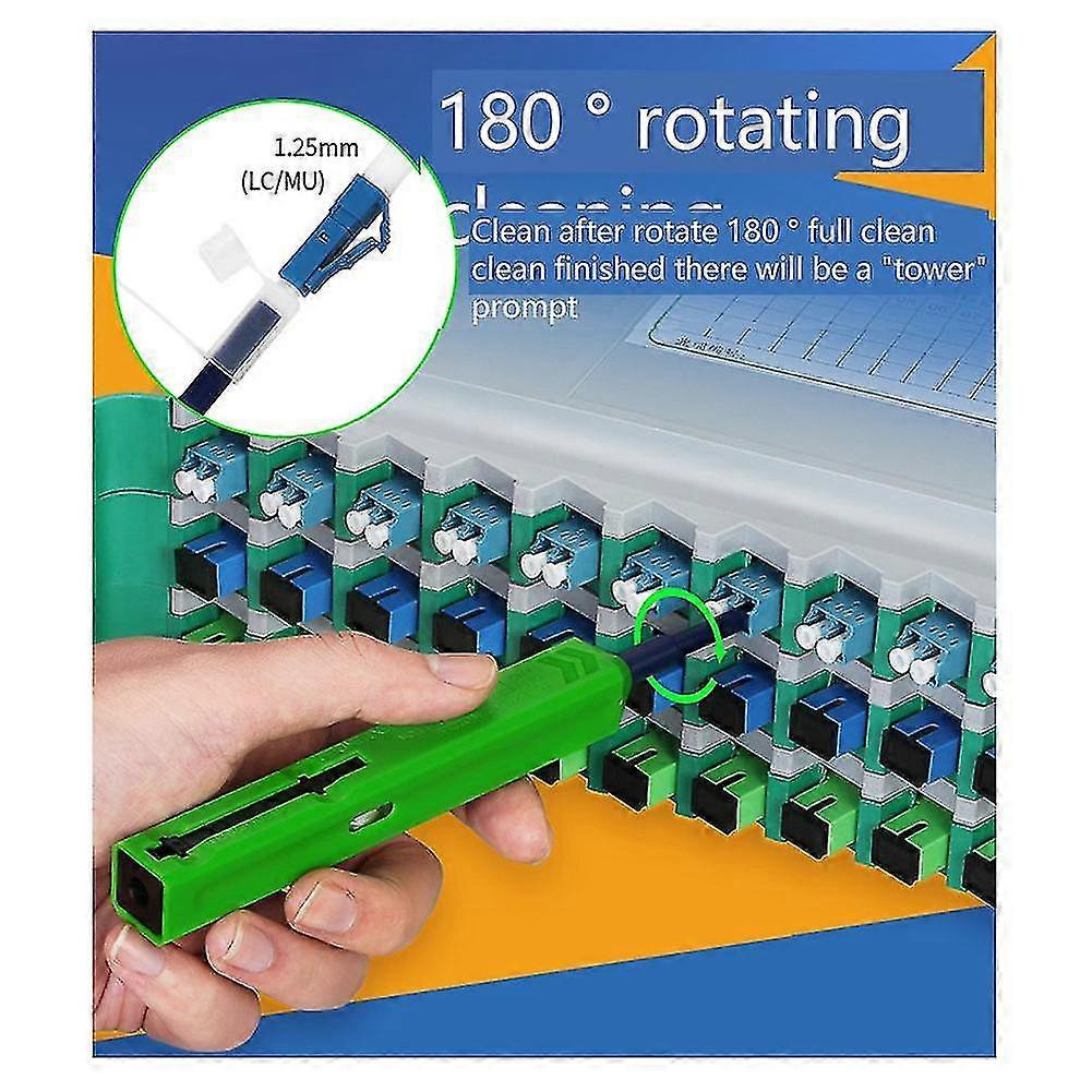Lc/ 1.25mm Fiber Optic Cleaning Pen Cleaning Fiber Cleaner Tools ...