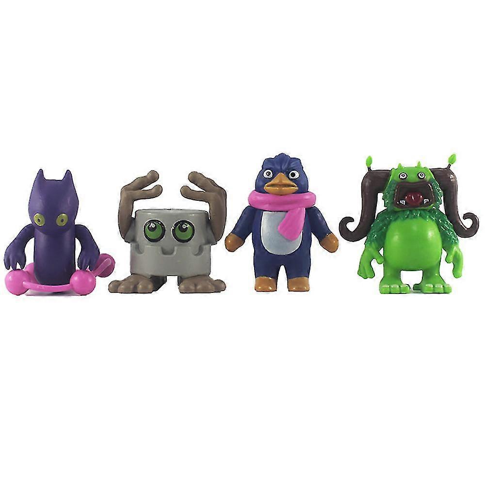 My Singing Monsters Mini Figure Toys Set, Wubbox Noggin Toe Jammer ...