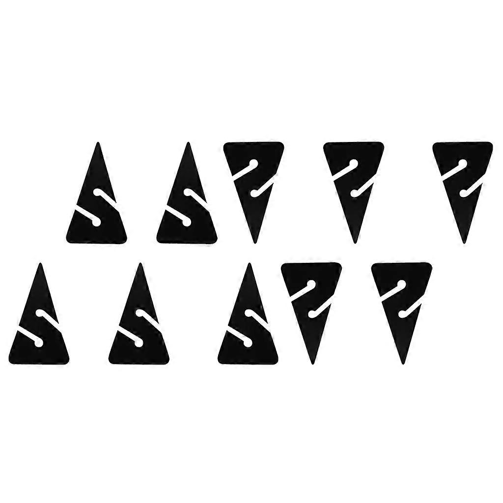 10 Pieces Universal Safety Wreck Cave Dive Triangle Line Arrow Marker ...