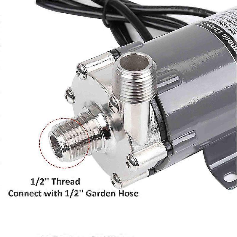 HomeBrew Pump MP-15R Food Grade 304 Stainless Steel Brewing 220V ...