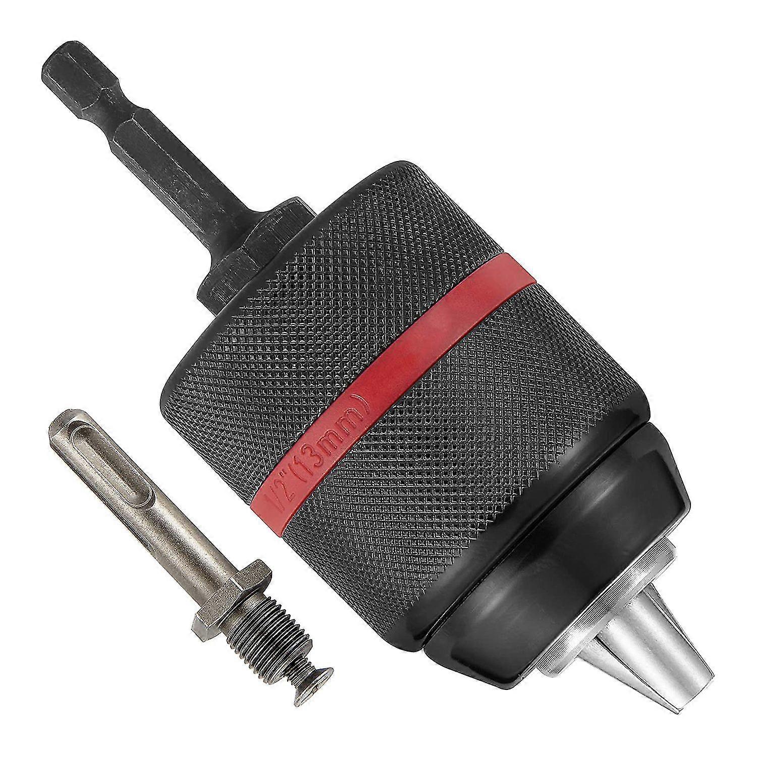 Multifunctional Quick Change Keyless Chuck, Drill Chuck 1/2-20unf ...