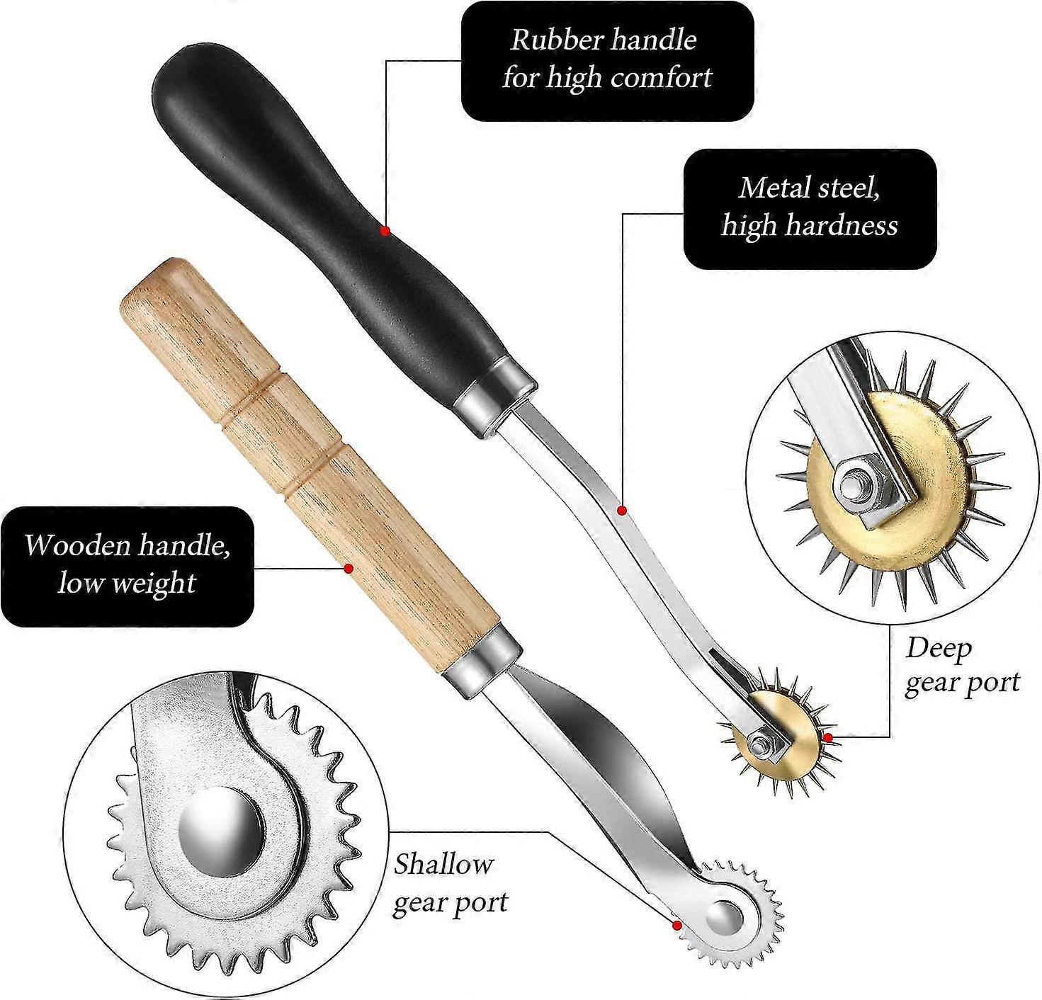 Tracing Wheel Sewing Tools Needle Point Tracing Wheel Leather Paper ...
