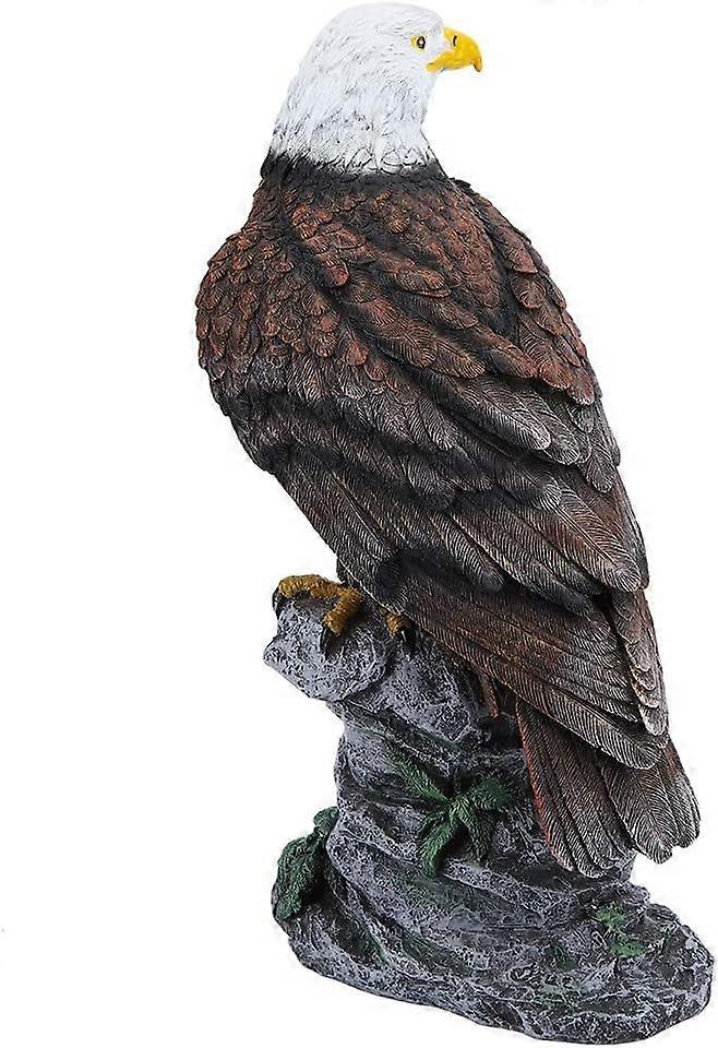 Resin Bald Eagle Garden Statue, Eagle Resin Garden Statue Outdoor ...
