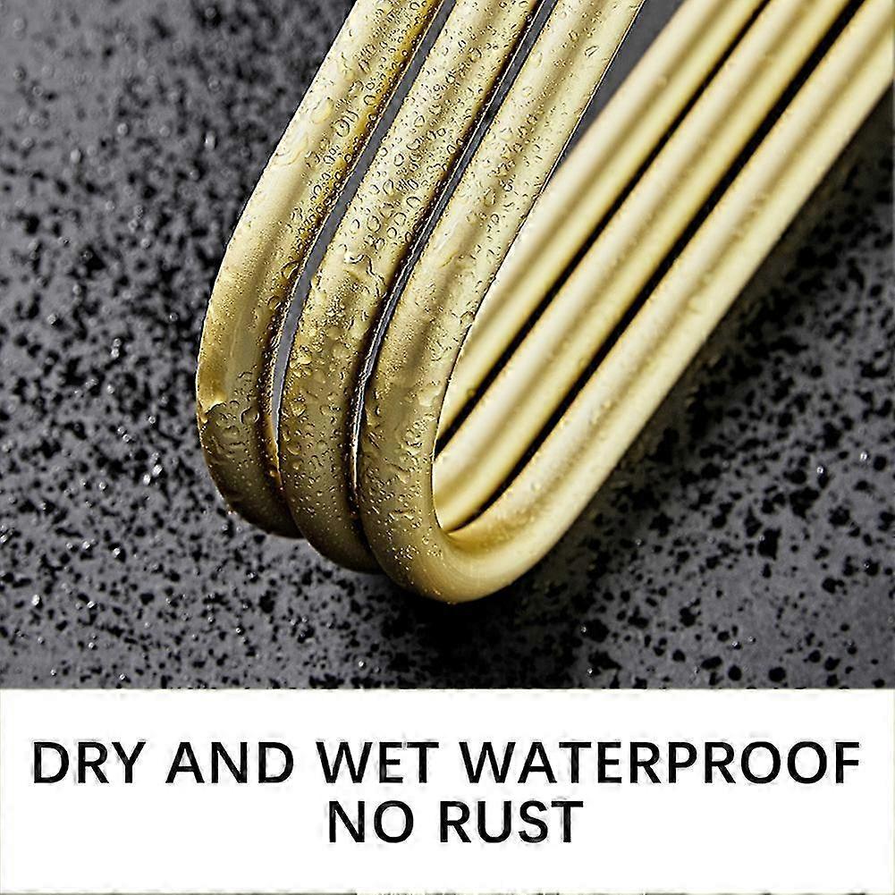 5-pack Aluminum Pants Hangers - Goose Shape Trouser Rack, Z-shaped No ...