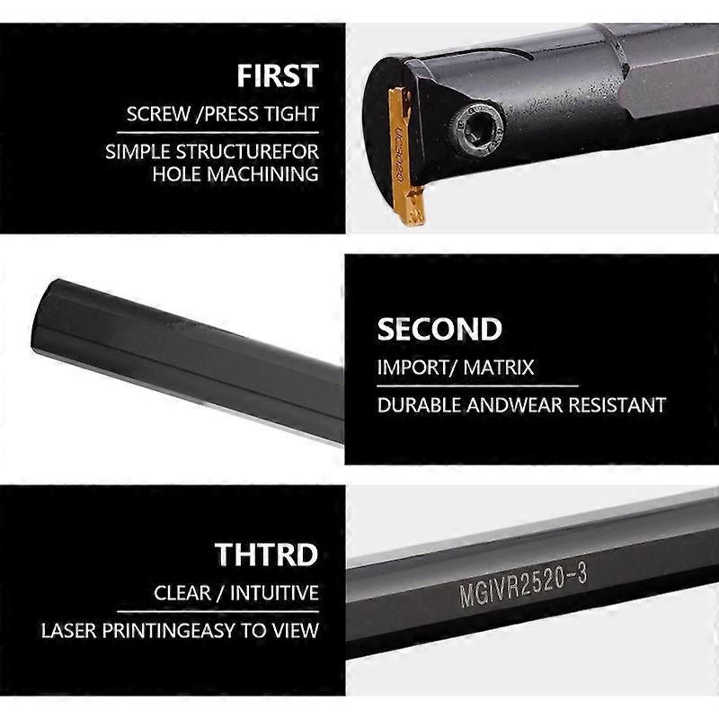 XCAN Internal Grooving Lathe Bar MGIVR2016 MGIVR2520 MGIVR3732 CNC ...