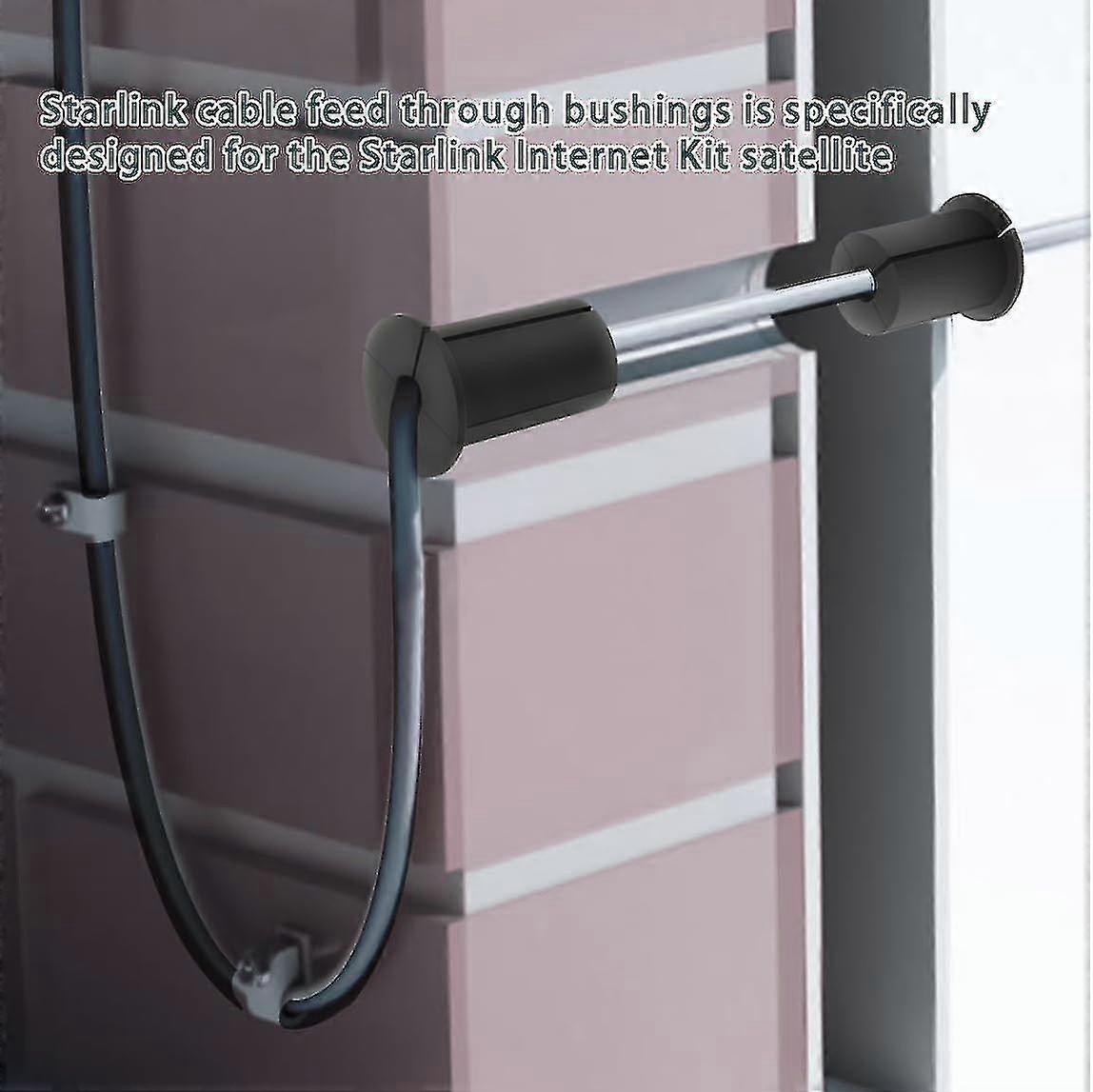 Starlink Cable Routing Kit For 1" Wall Hole, Wall Bushing For Starlink ...