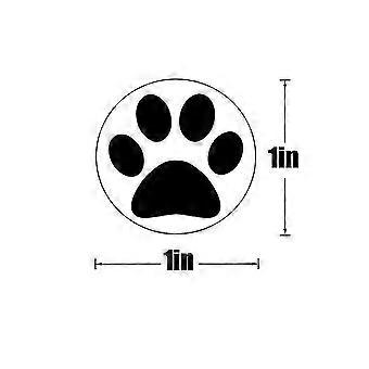 1.5" Bear Paw Print Stickers Dog Puppy Paw Stickers Bear Paw Stickers ...
