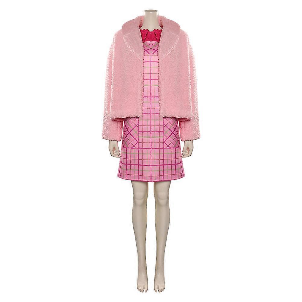 Enid Sinclair Cosplay Costume Wednesday Addams Uniform Coat Top Dress ...