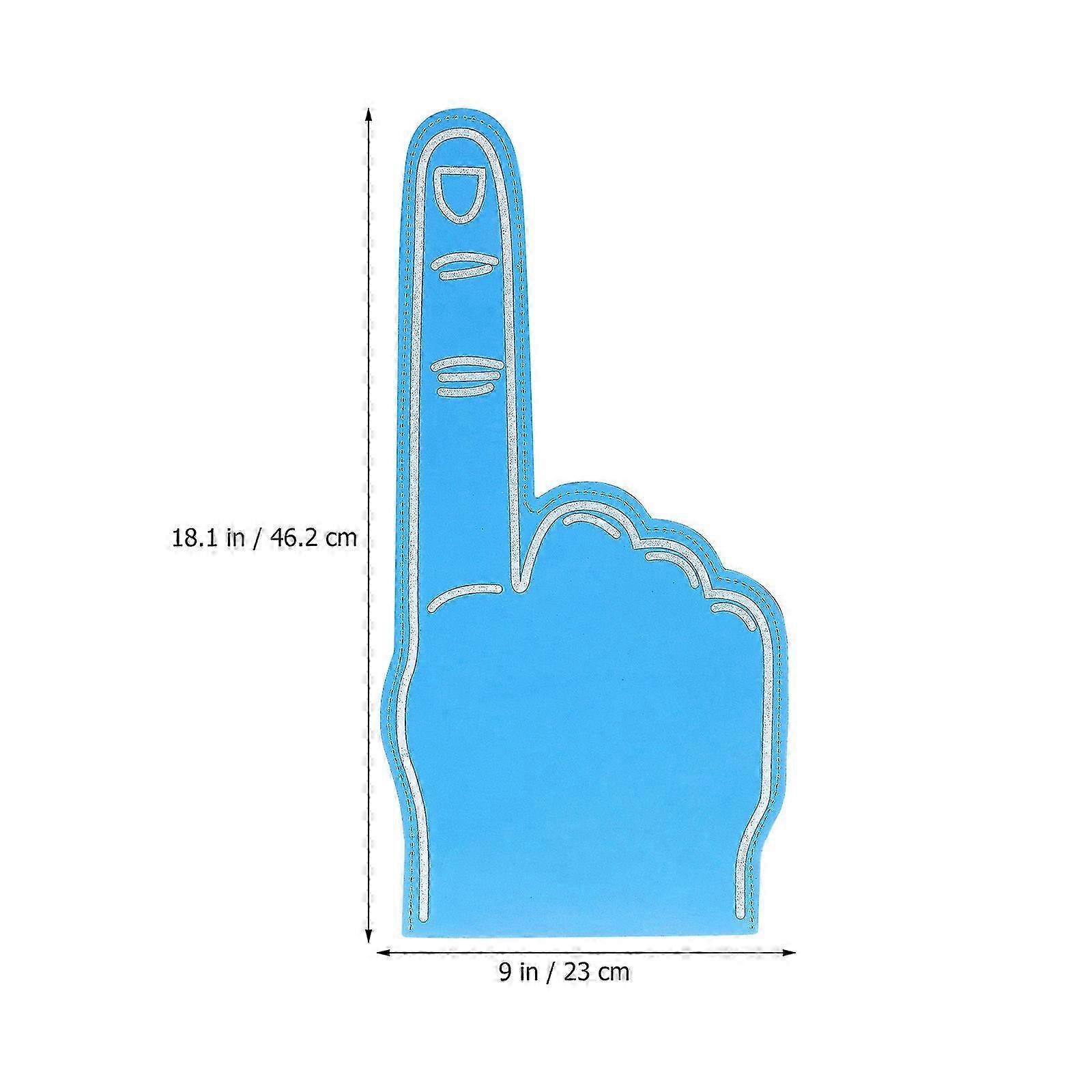 10pcs Foam Fingers Giant Foam Hands Sport Fans Foam Fingers Football ...