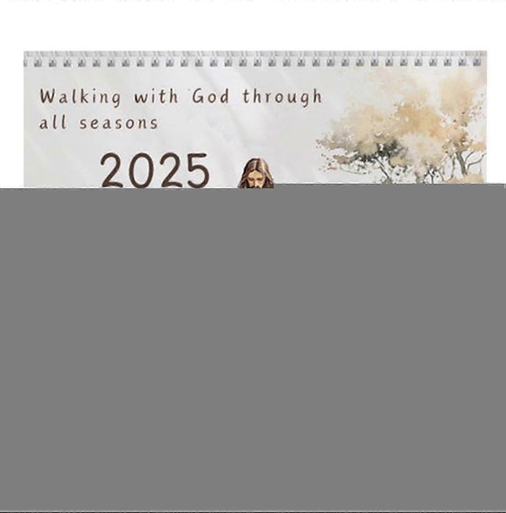 Jesus Calendar 2025 Bible Verse Wall Calendar 2025 Christian Calendar ...