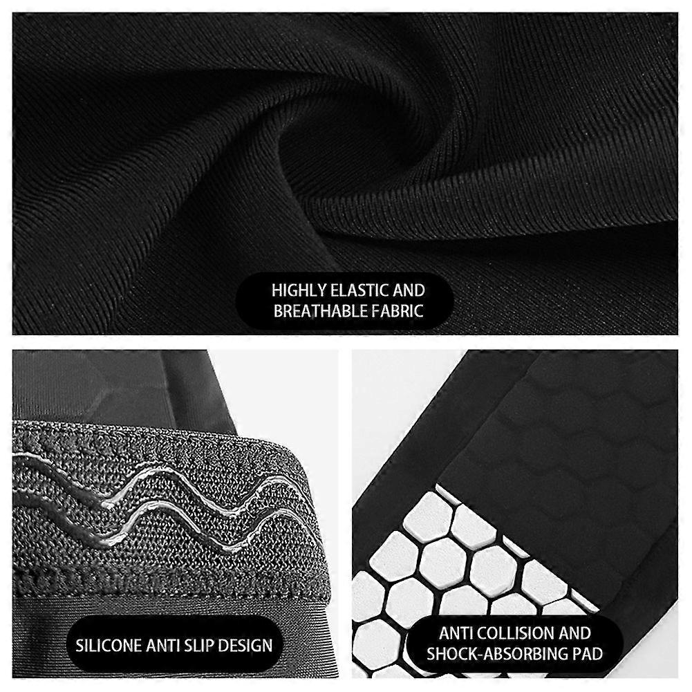 Ski Shin Guards Adults Calf Compression Sleeve Pad Pro Sports Training ...