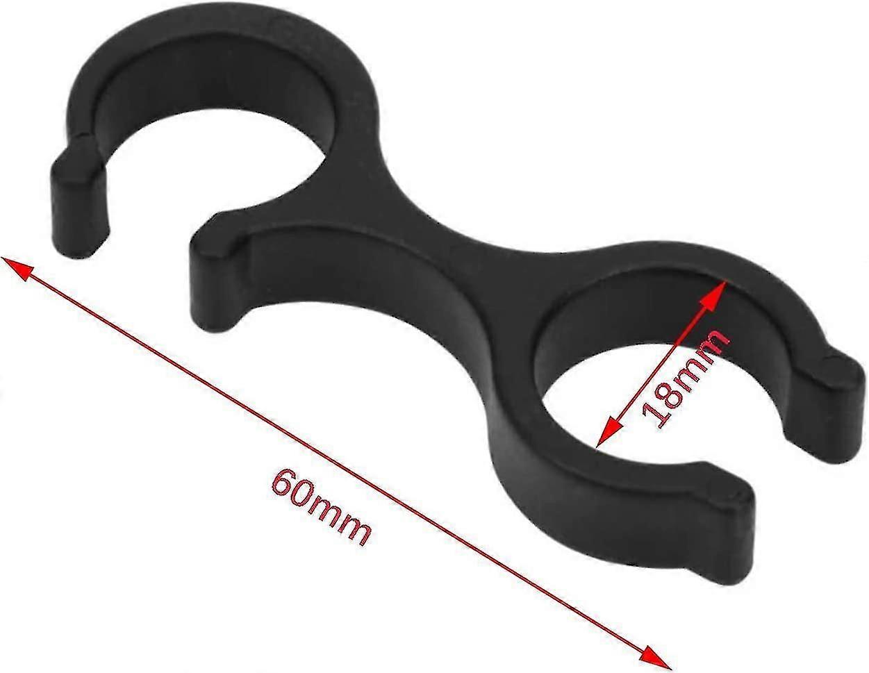 20 Pieces Plastic Trekking Pole Clip Housing Hose Guide Alpenstock ...