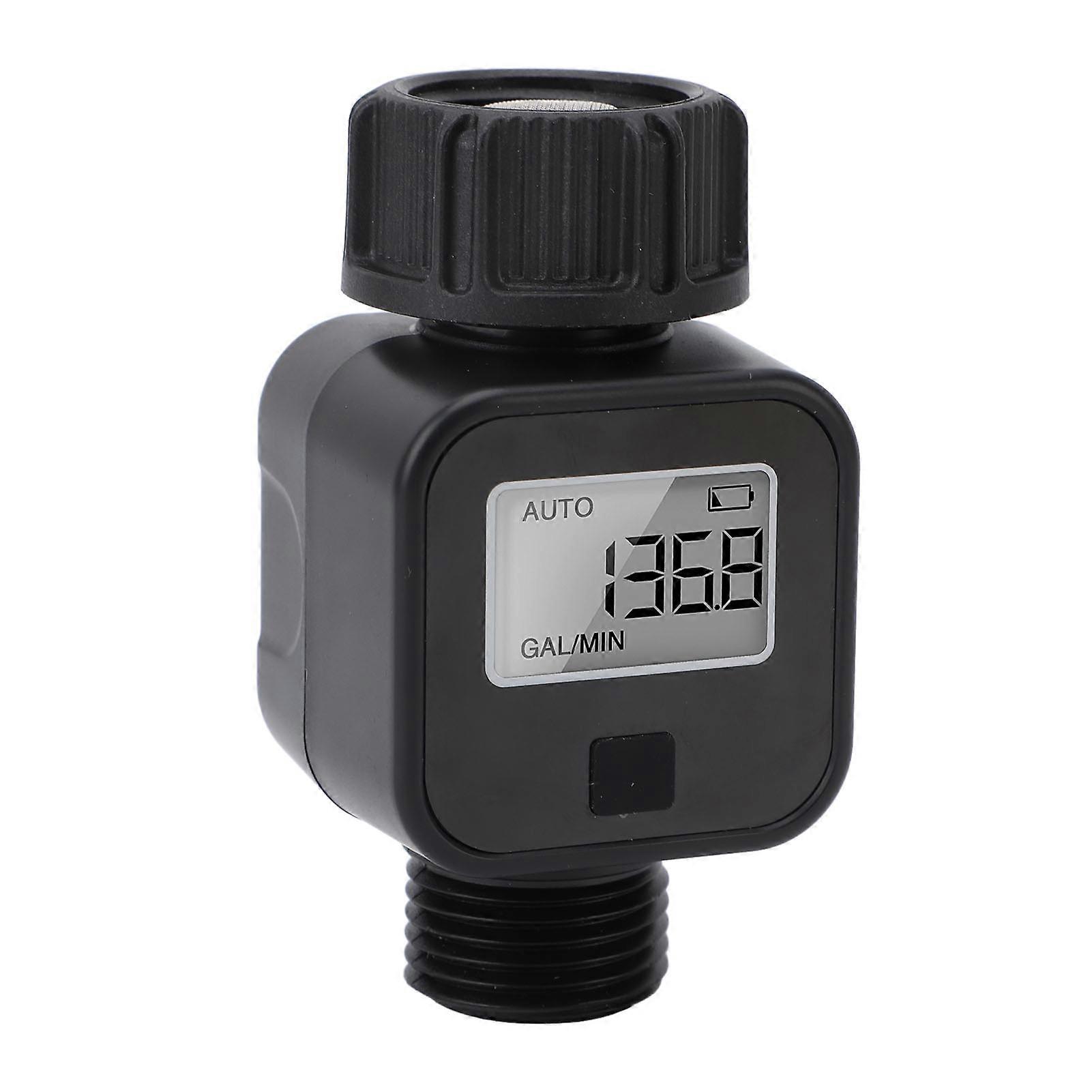 Digital Water Meter with LCD Screen BSP 3/4 Inch Thread High Accuracy ...