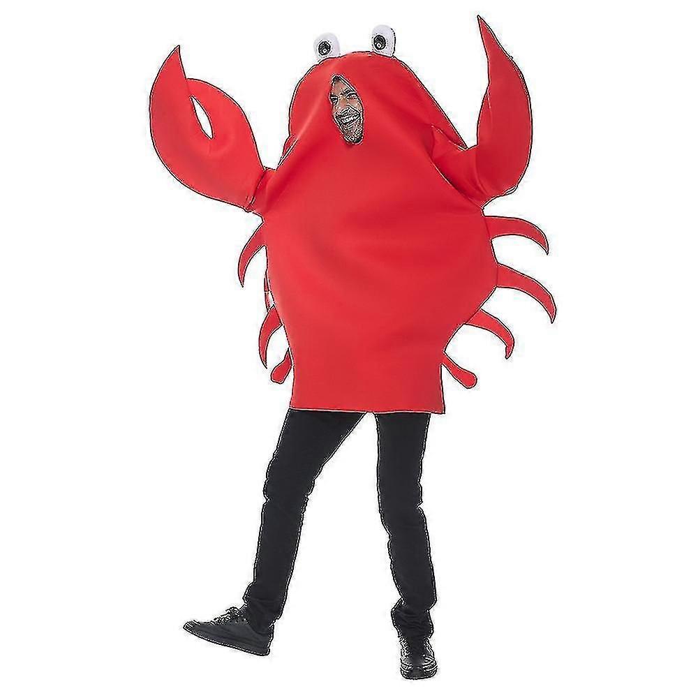 Funny Marine Life Shrimp And Crab Costume For Cosplay, Halloween Party ...