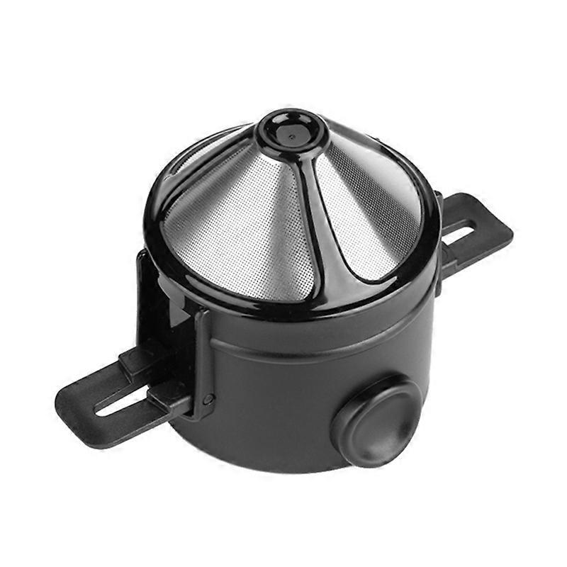 Portable Coffee Filter Reusable Funnel Tea Infuser Stainless Steel -B ...