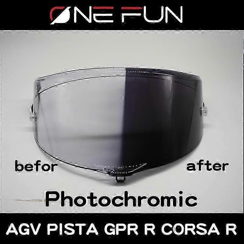 Pista Helmet Visor Helmet Glasses Lens Full Face Shield Photochromatic ...