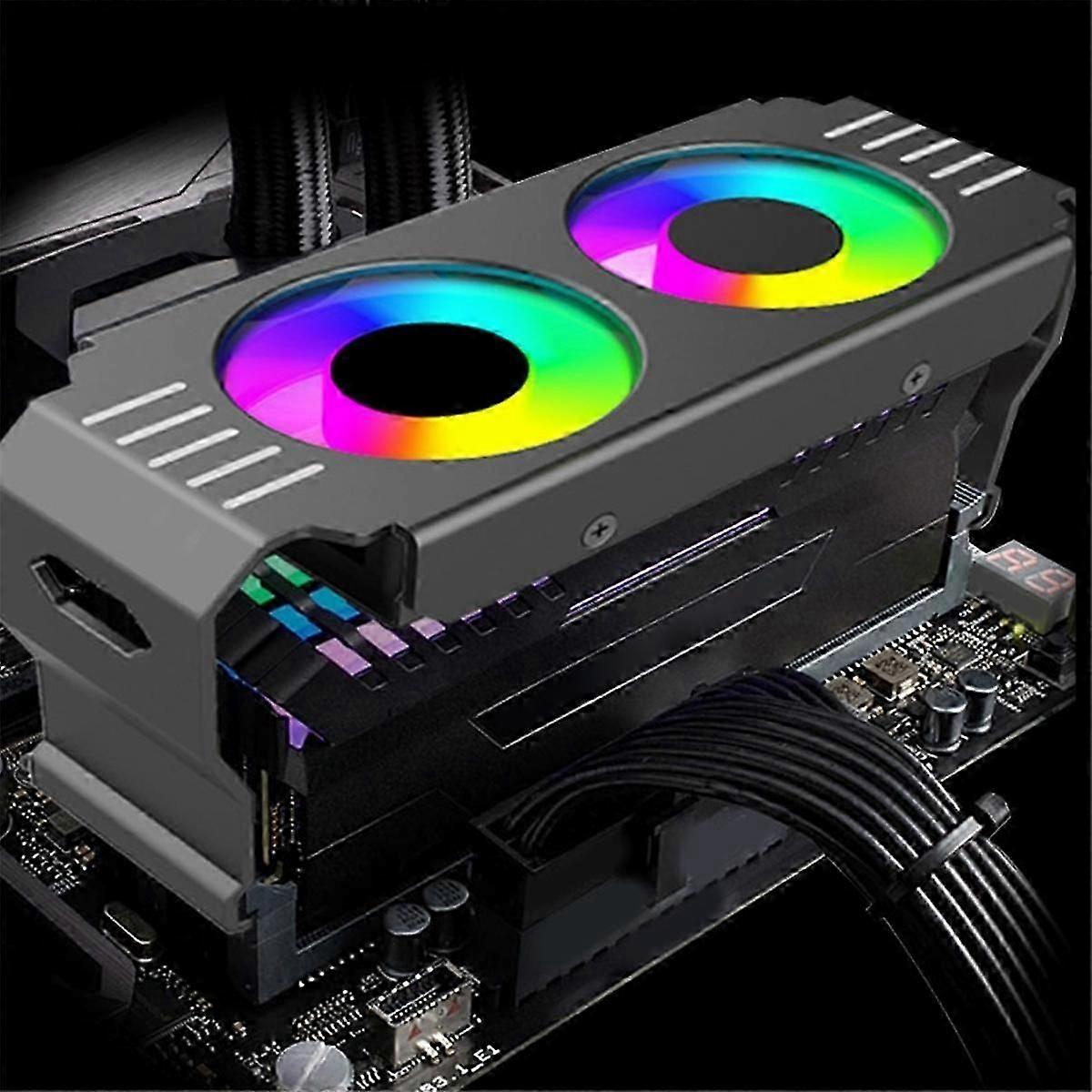 PC Case RAM Memory Module ARGB Cooler DDR3 to DDR5 5V 3Pin PWM 4Pin ...