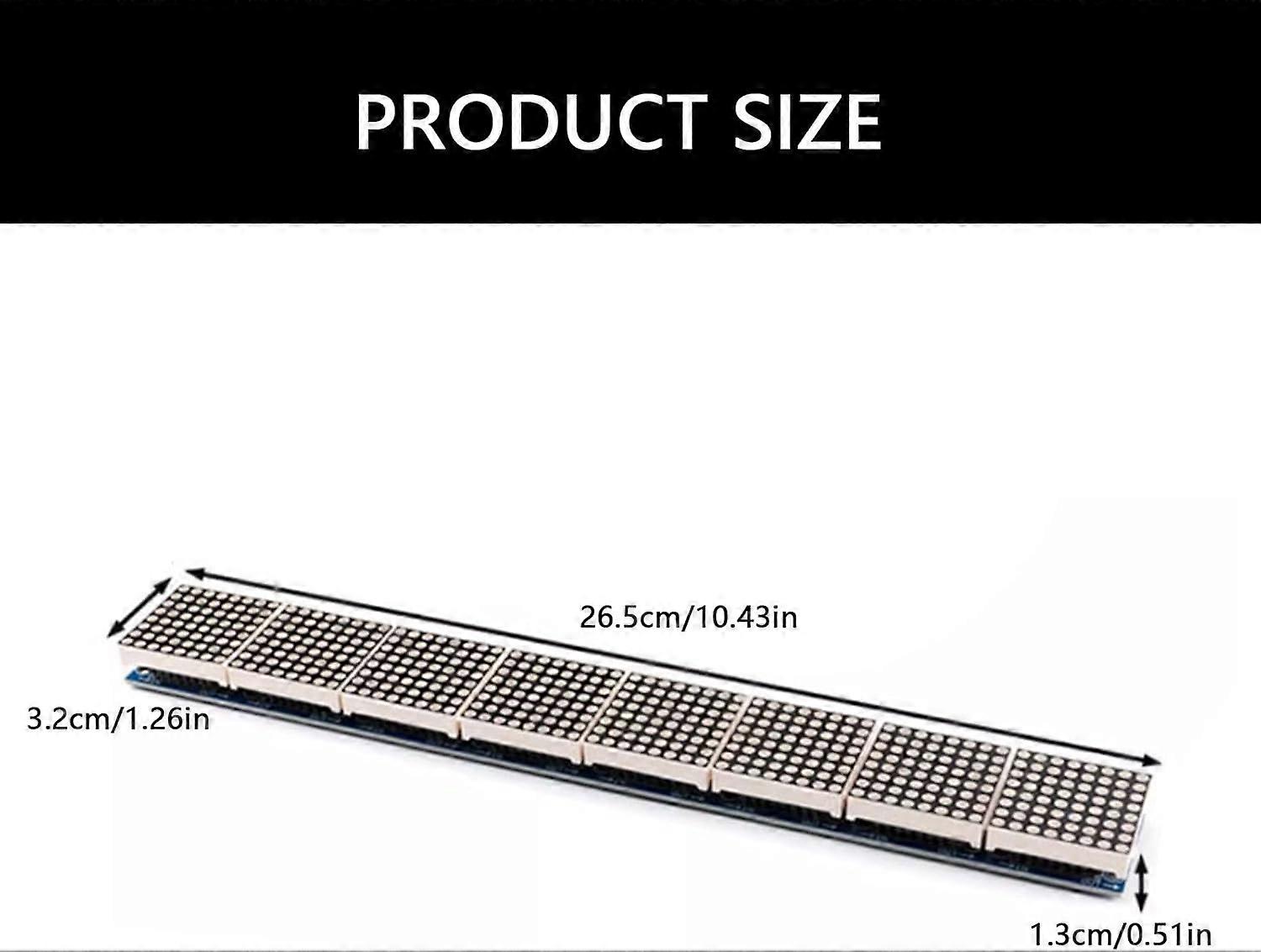 Efficient 8x8 LED Matrix Module 64 Dots Display for Arduino Electronic ...