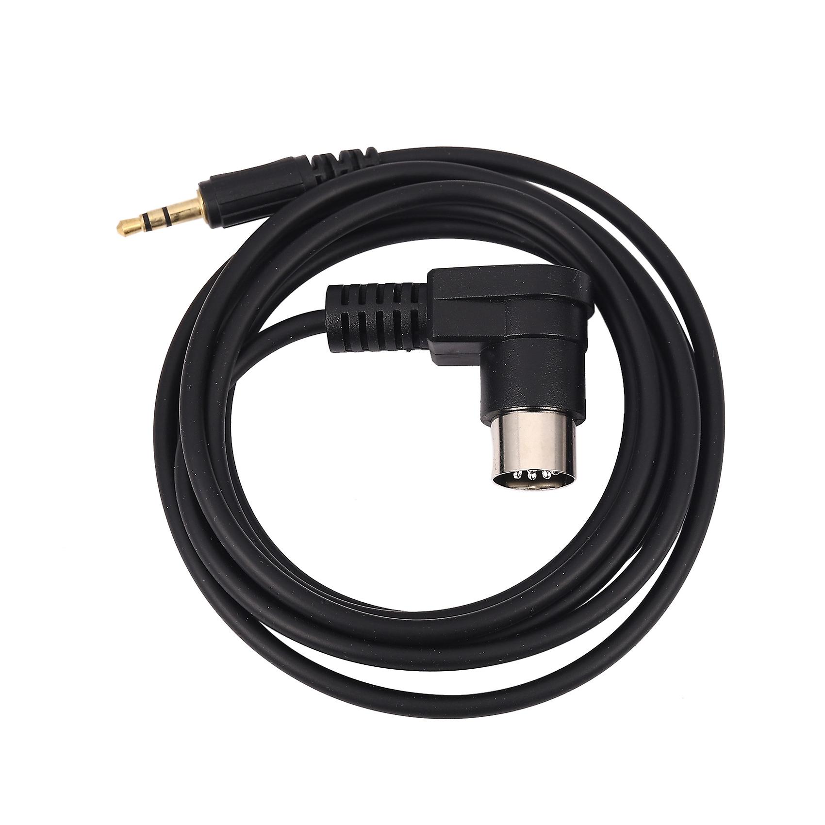 Car 3.5mm Aux Input Adapter Audio Cable Mini Aux 8-pin M-bus Cd Changer ...