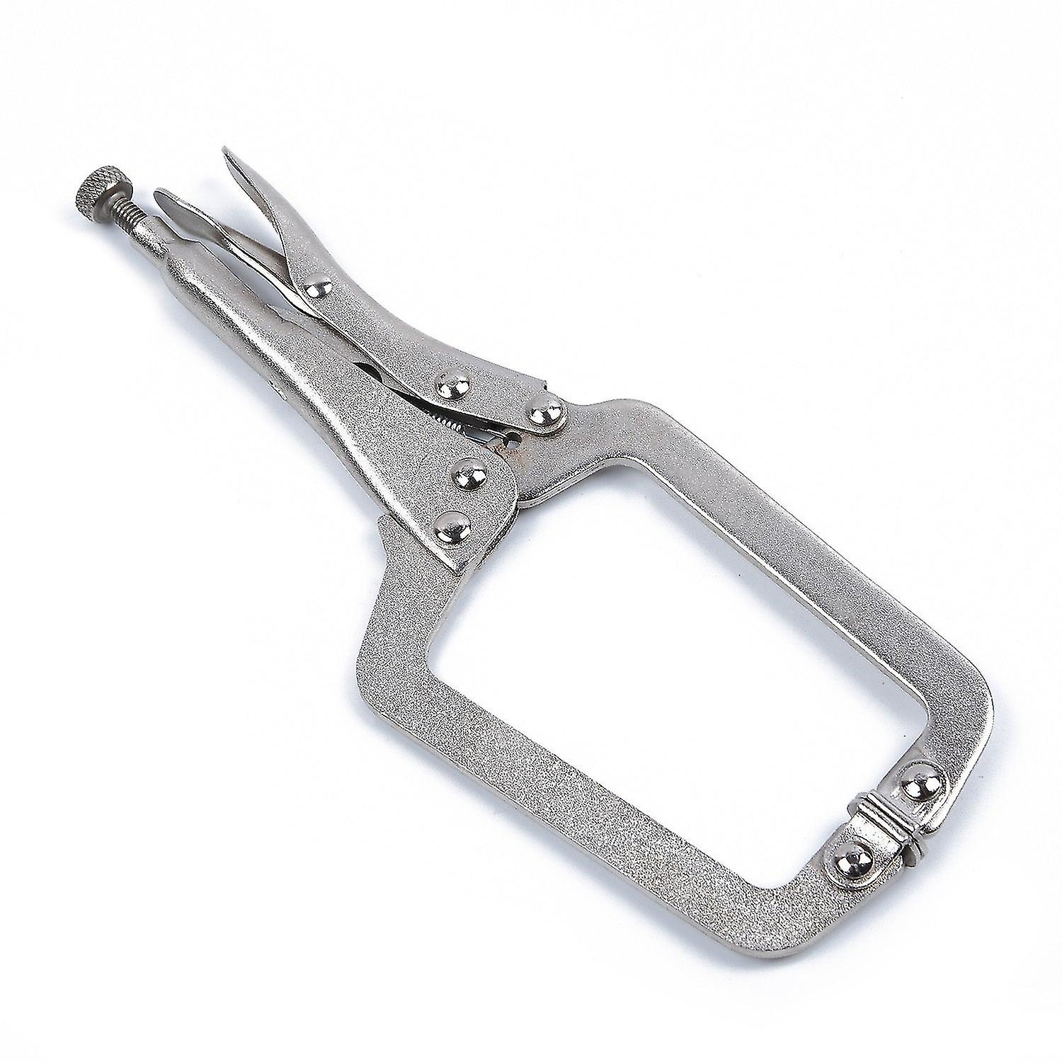 9" Inch Steel C Clamp Vise Grip Locking Welding Pliers Wood Tenon ...