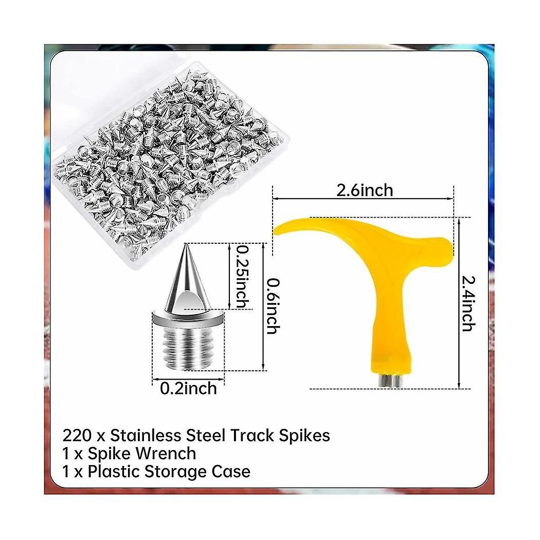 Stainless Steel Spikes For Shoes, Replacement Spikes For Ice Cleats ...
