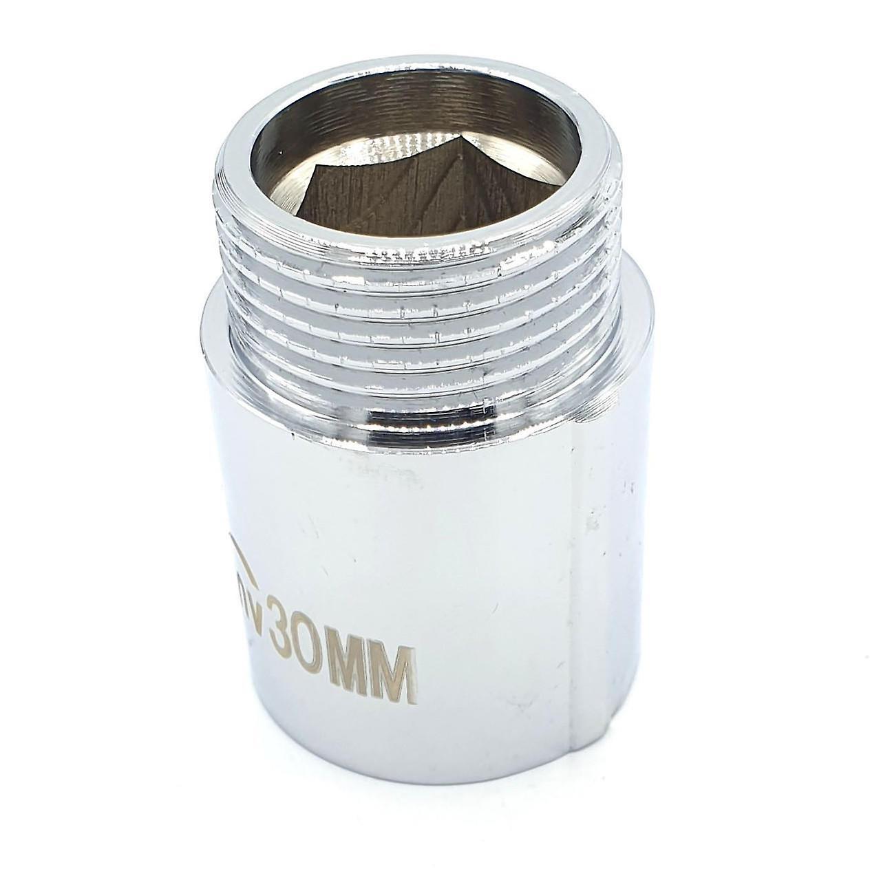 3/4" BSP (22mm) Pipe Extension Female x Male Chrome Plated Brass 10 ...