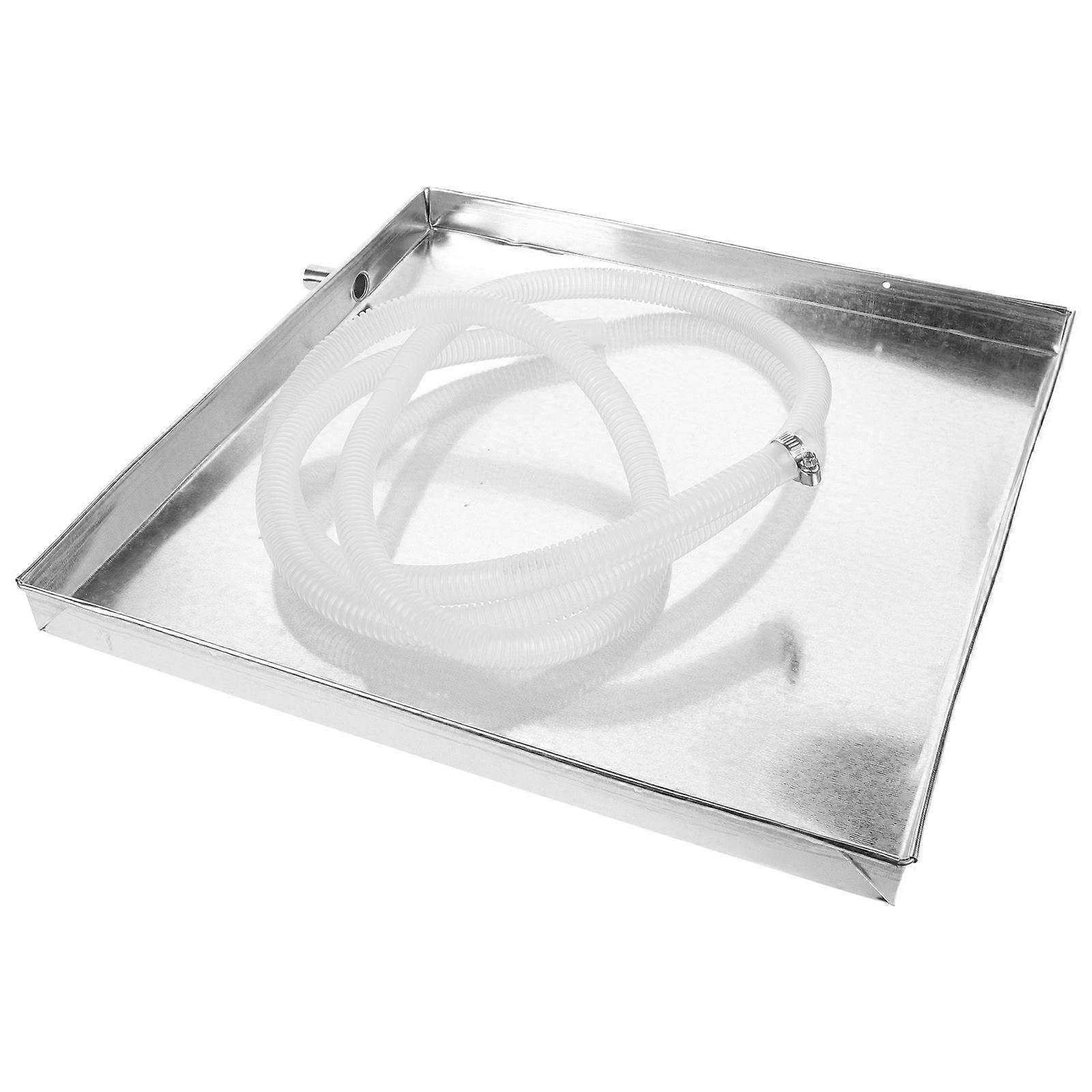 1 Set of AC External Unit Drip Tray Air Conditioner Drip Pan Leak Proof ...